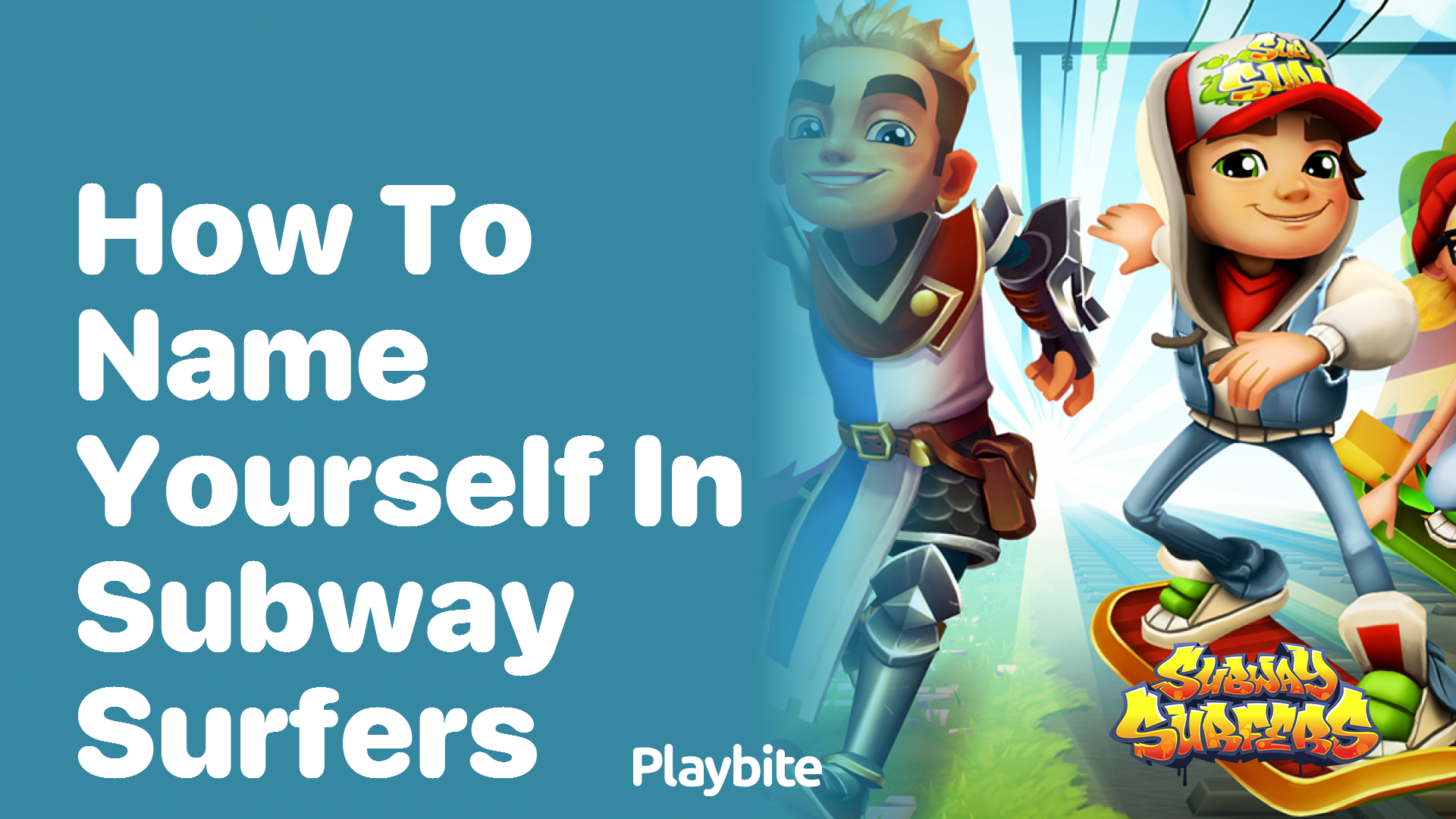 How to Name Yourself in Subway Surfers - Playbite