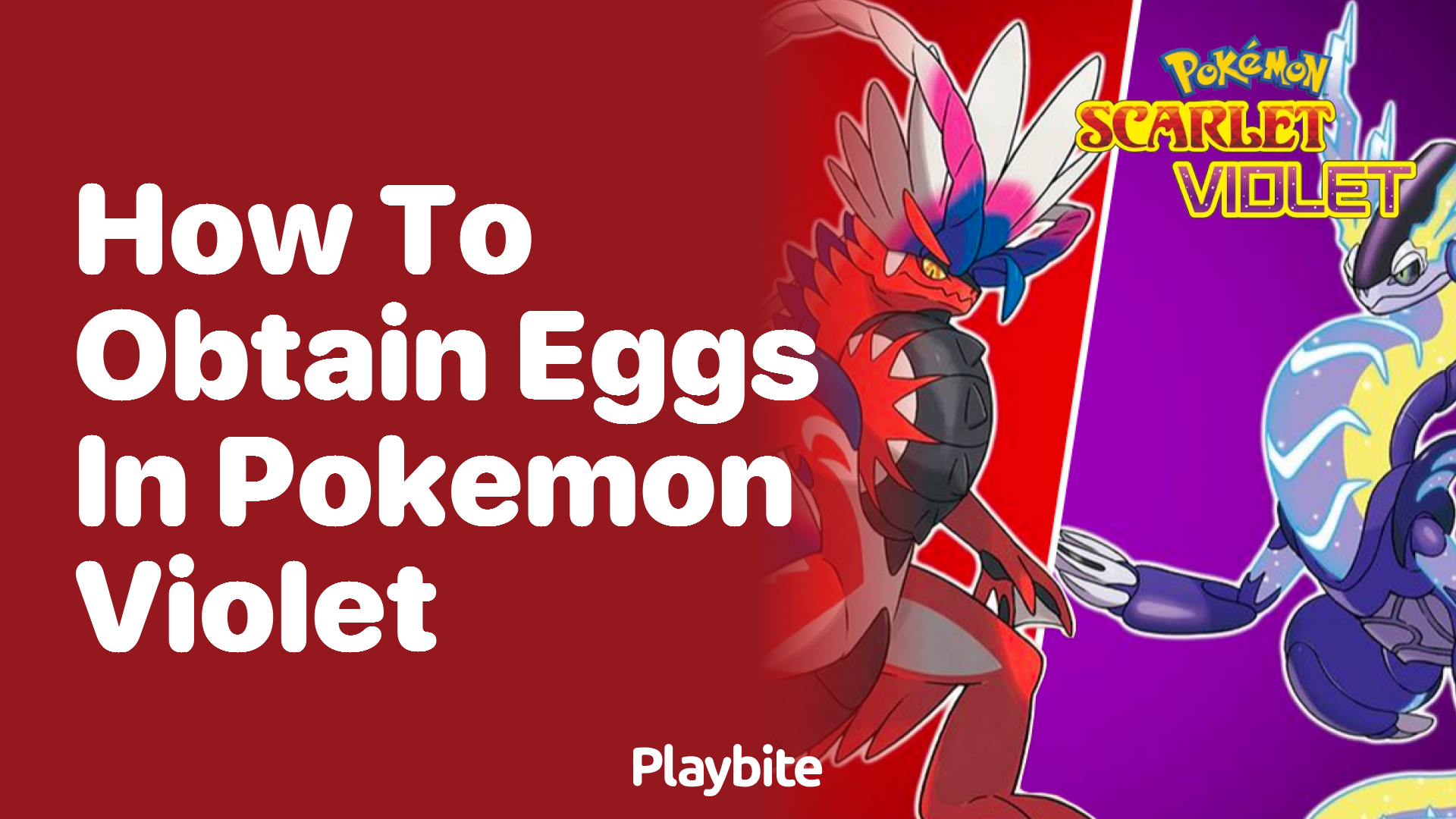 How to Obtain Eggs in Pokemon Violet - Playbite