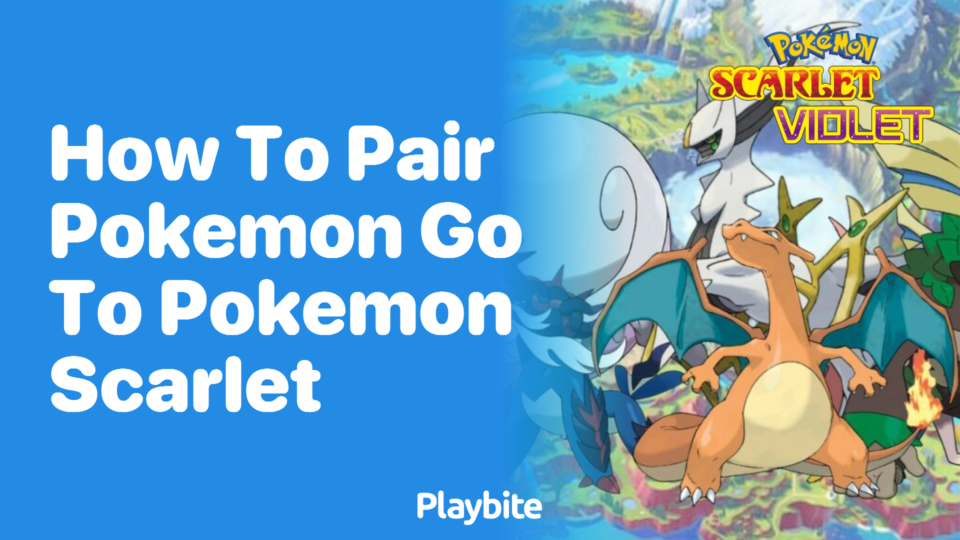 How to Pair Pokemon Go to Pokemon Scarlet - Playbite