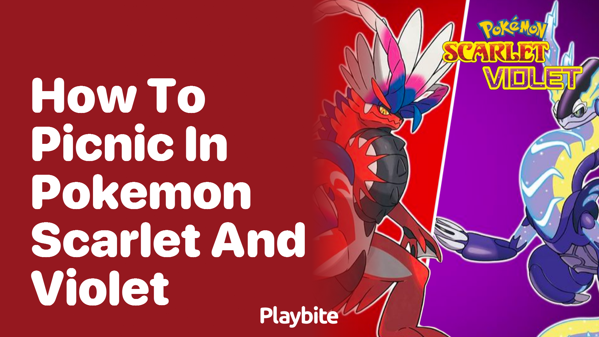 How to Picnic in Pokemon Scarlet and Violet - Playbite