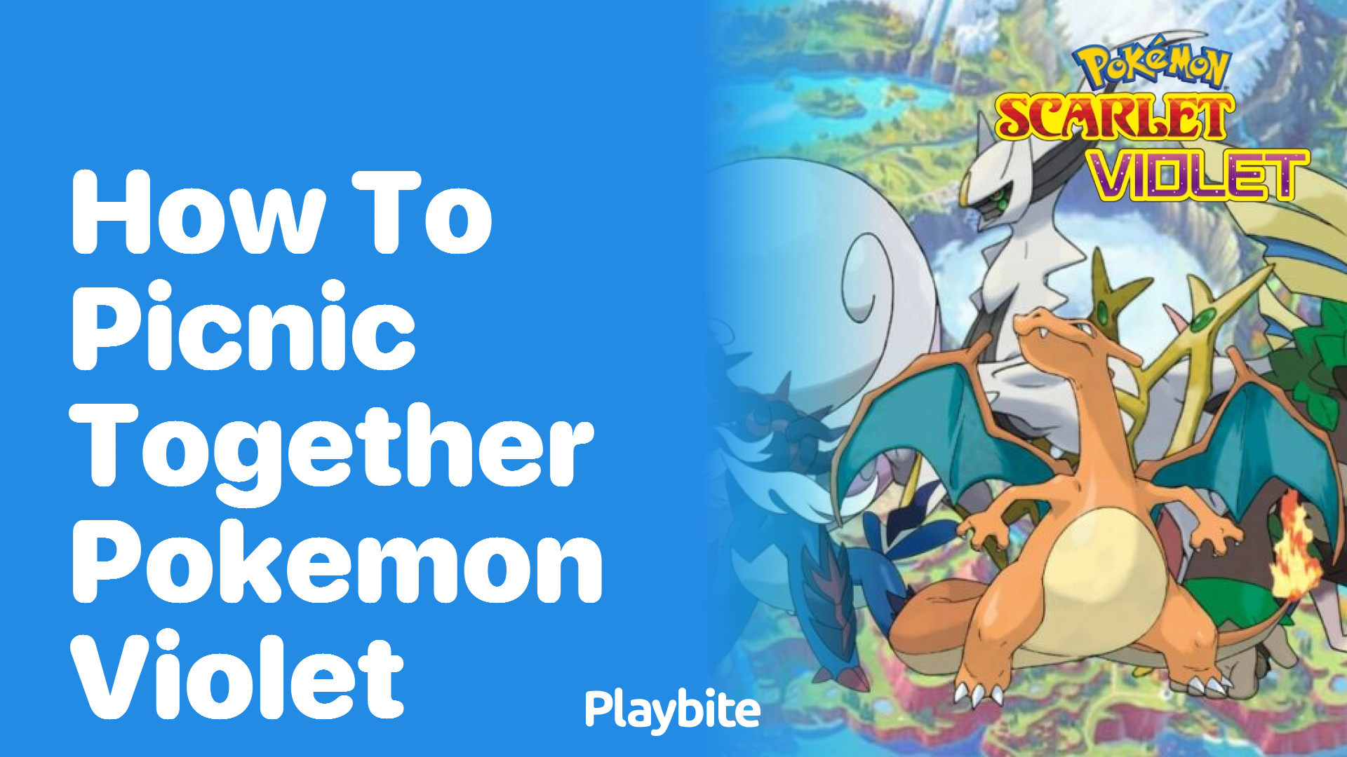 How to picnic together in Pokémon Violet - Playbite