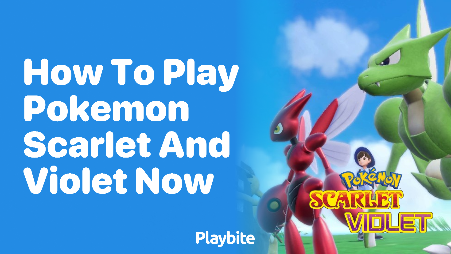 How to Play Pokemon Scarlet and Violet Now - Playbite