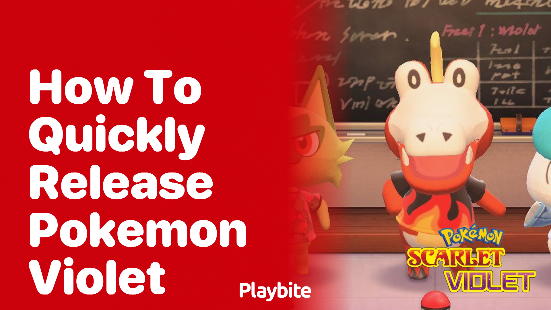 How to Quickly Release Pokemon in Pokemon Violet - Playbite