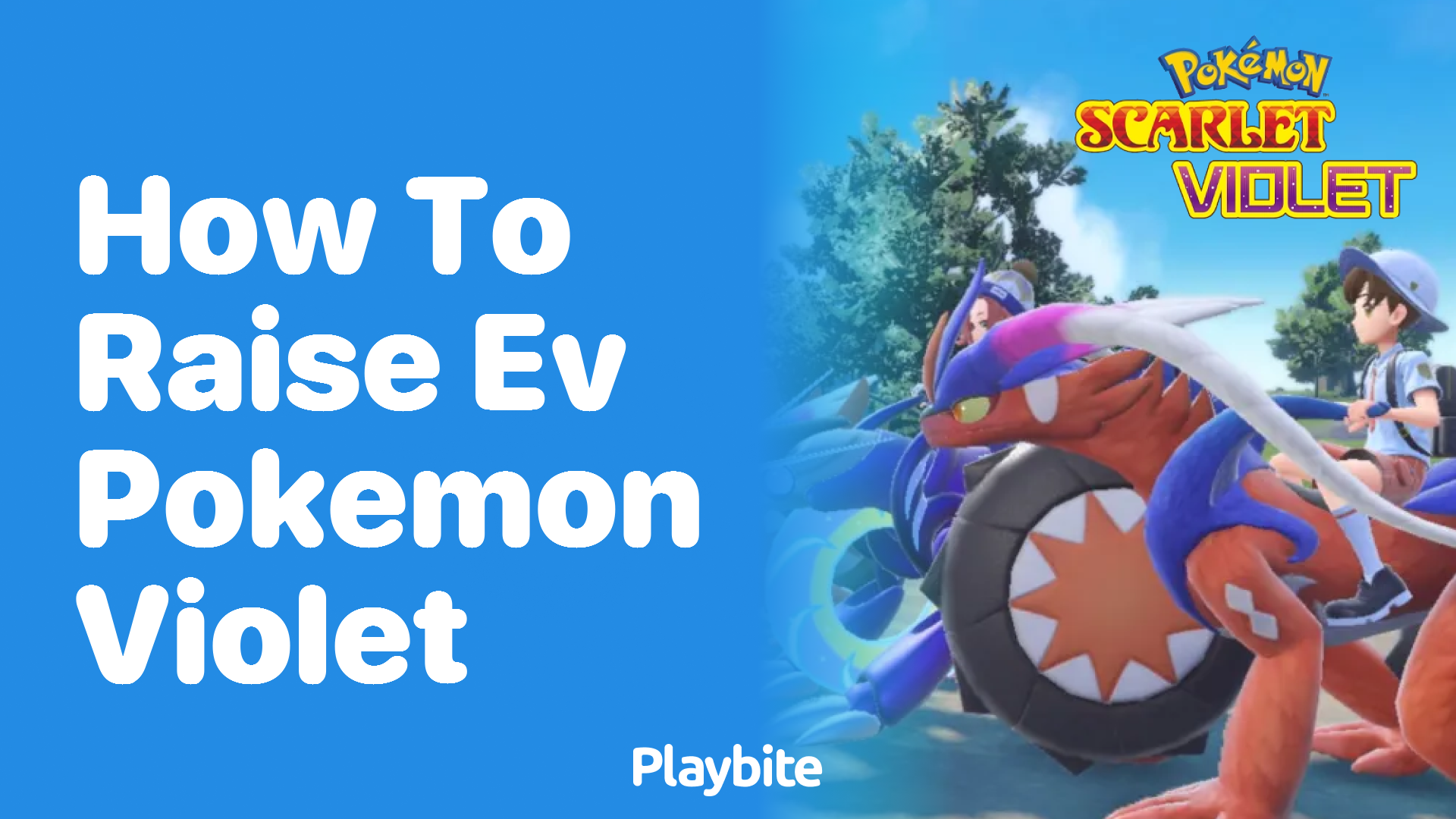 How to raise EV in Pokémon Violet - Playbite