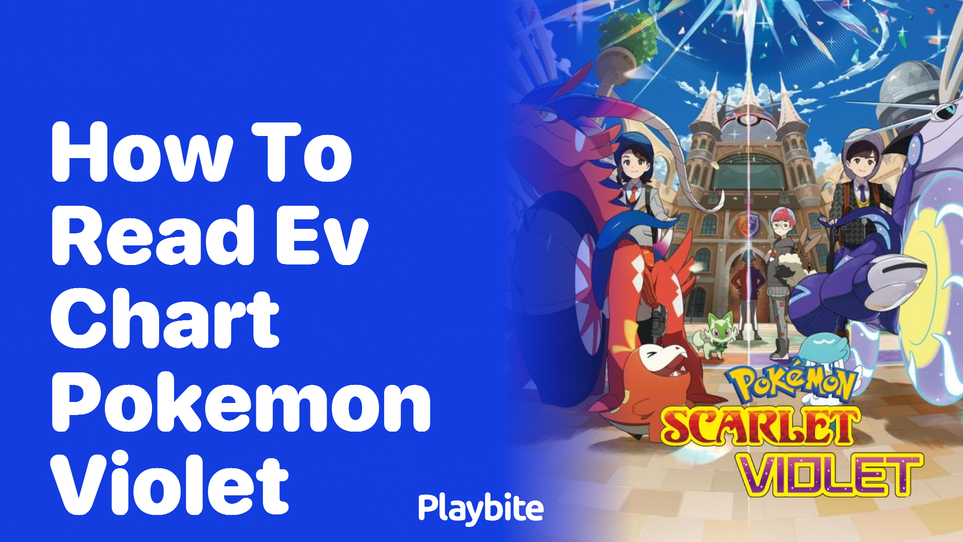 How to Read EV Charts in Pokemon Violet - Playbite