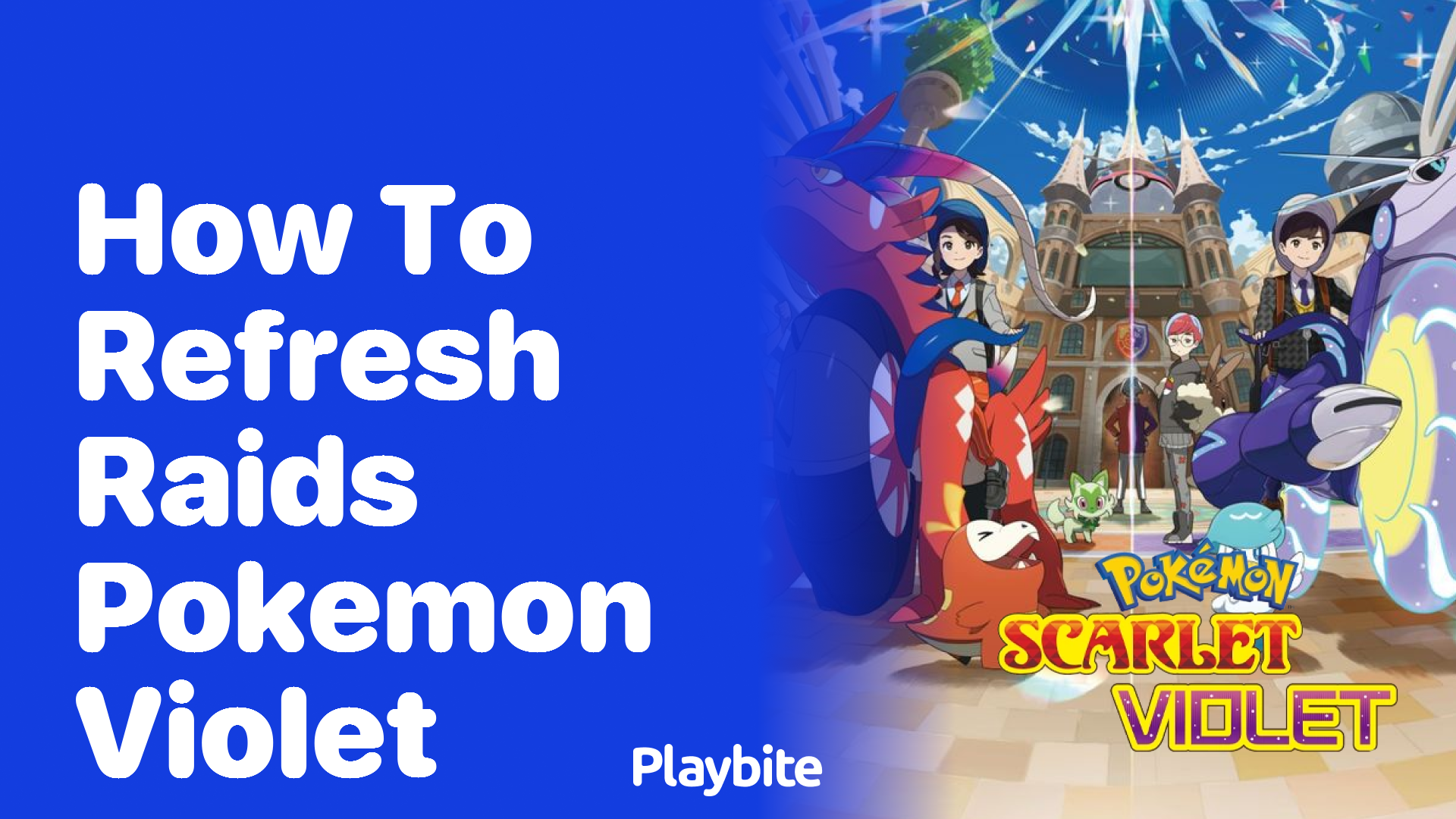 How to Refresh Raids in Pokemon Violet - Playbite