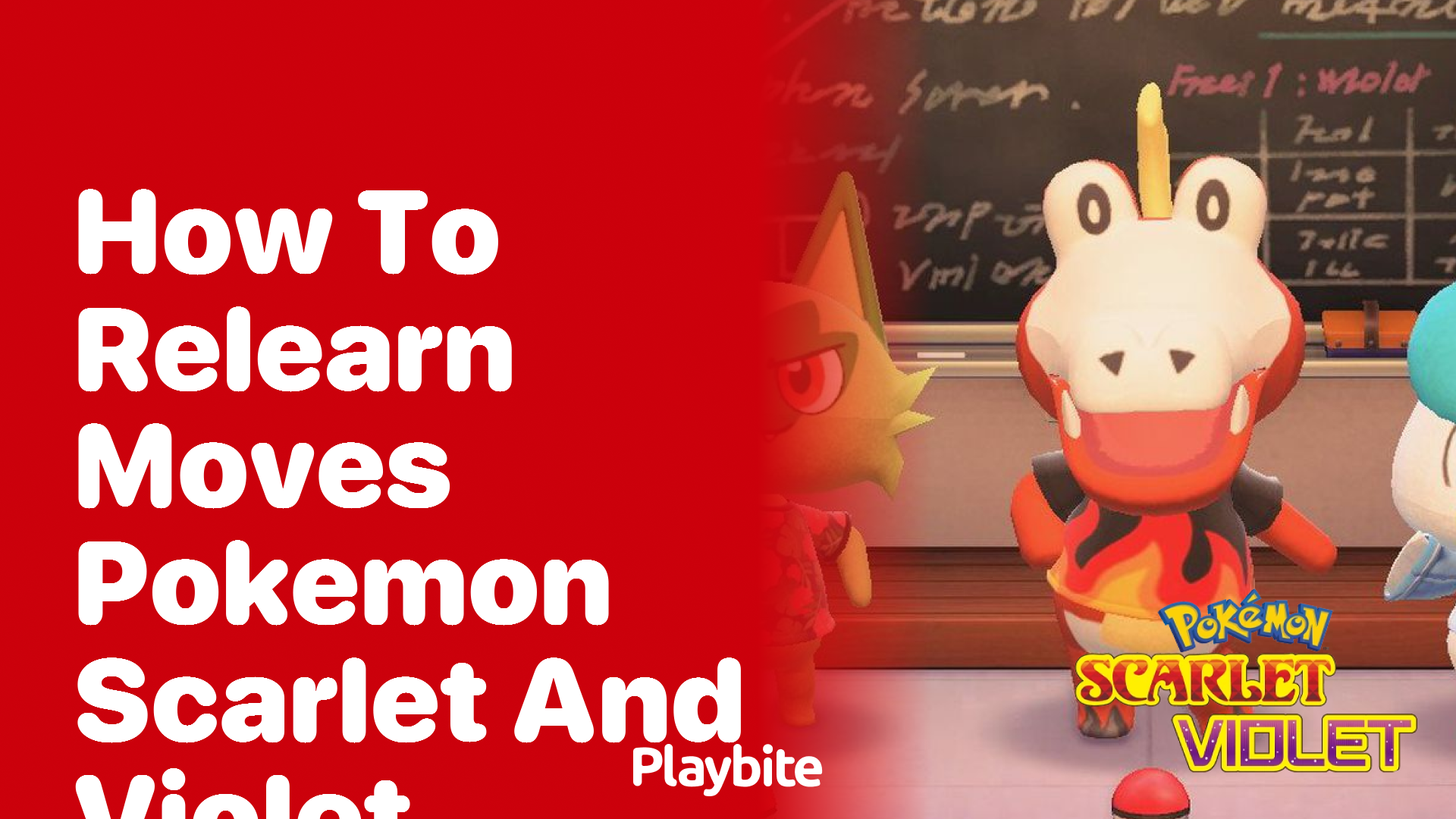 How to Relearn Moves in Pokemon Scarlet and Violet - Playbite