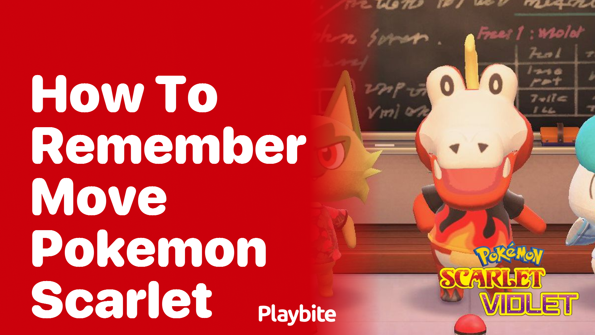 How to Remember Move in Pokémon Scarlet - Playbite
