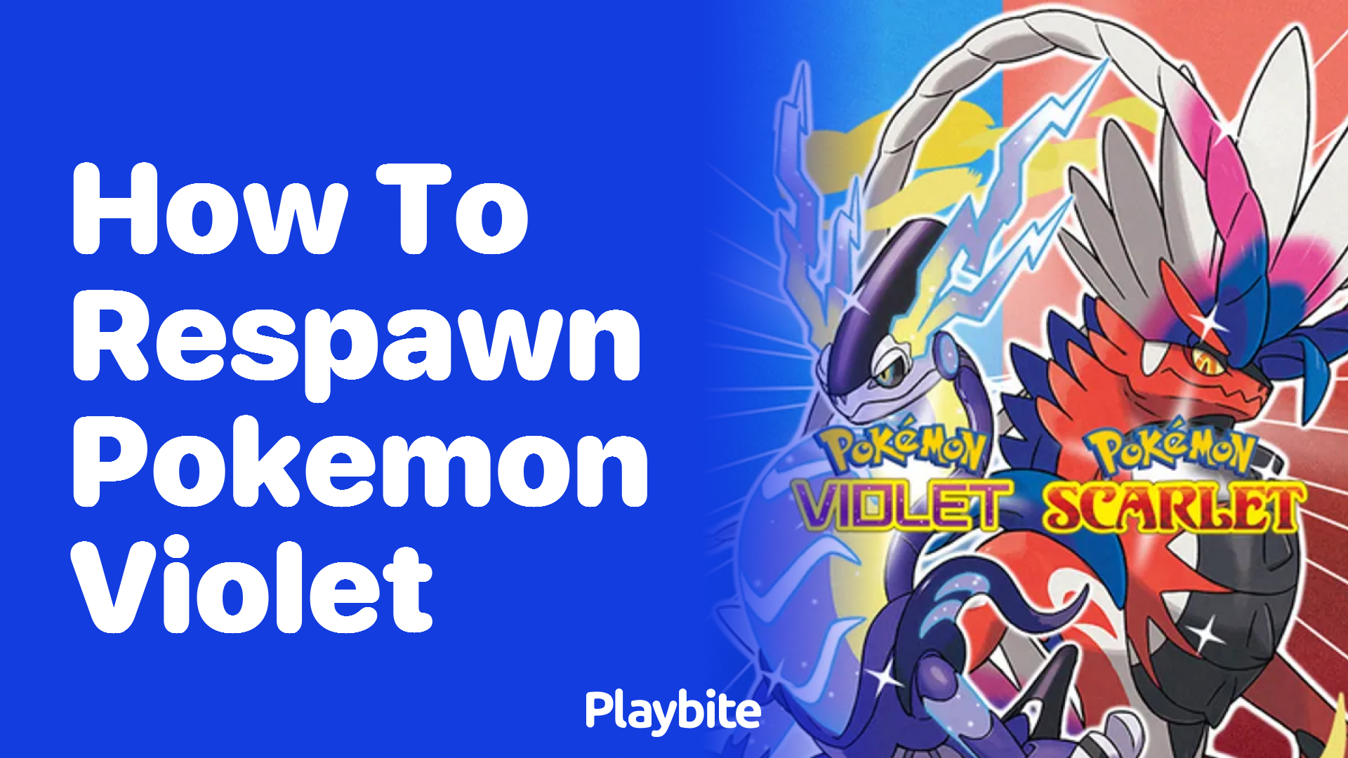 How to Respawn in Pokemon Violet - Playbite