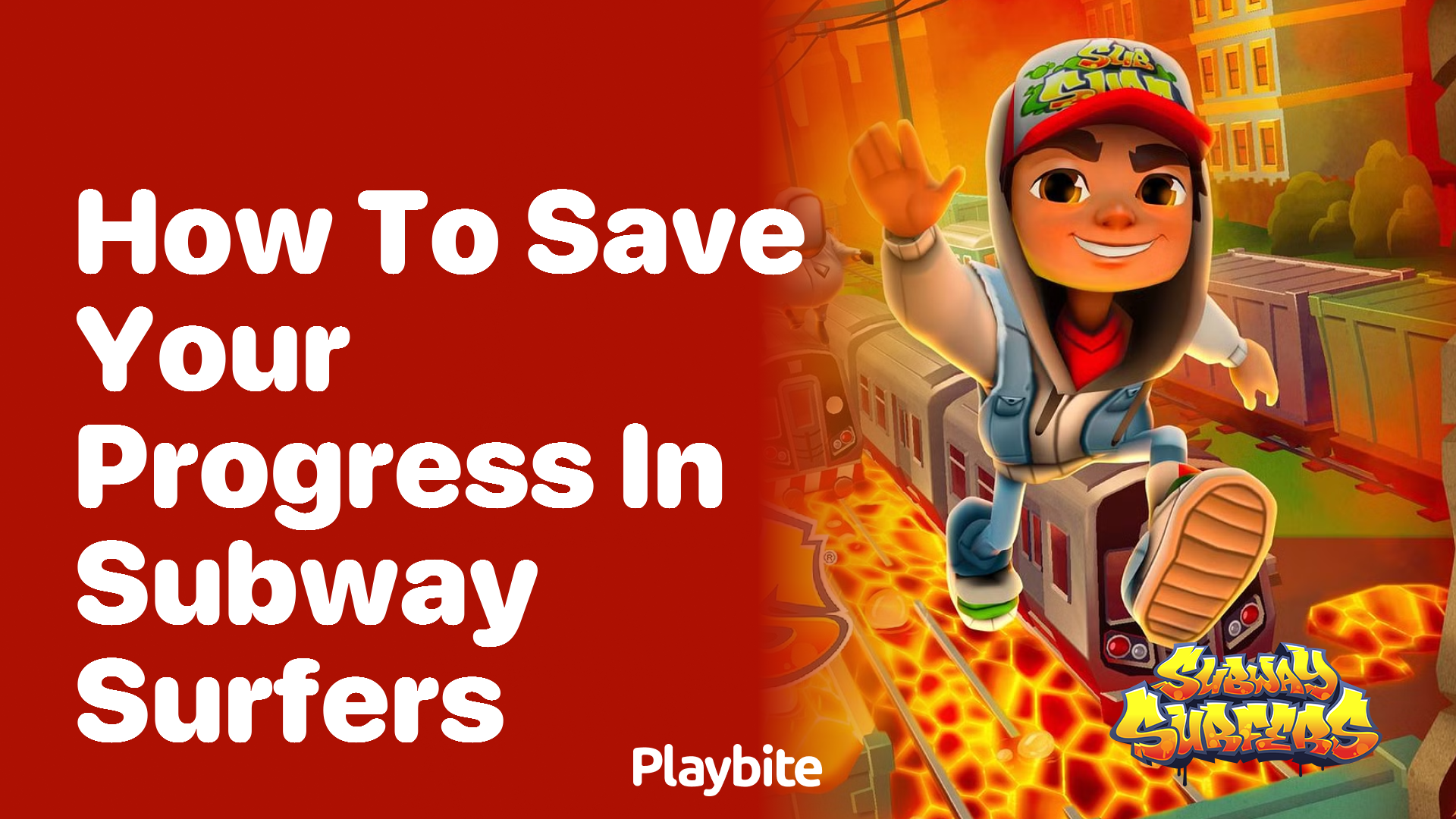 How to save your progress in Subway Surfers - Playbite