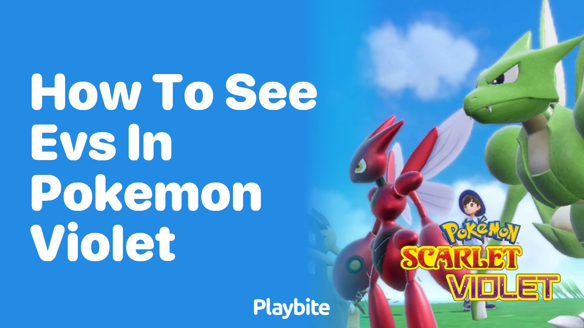 How to See EVs in Pokemon Violet - Playbite
