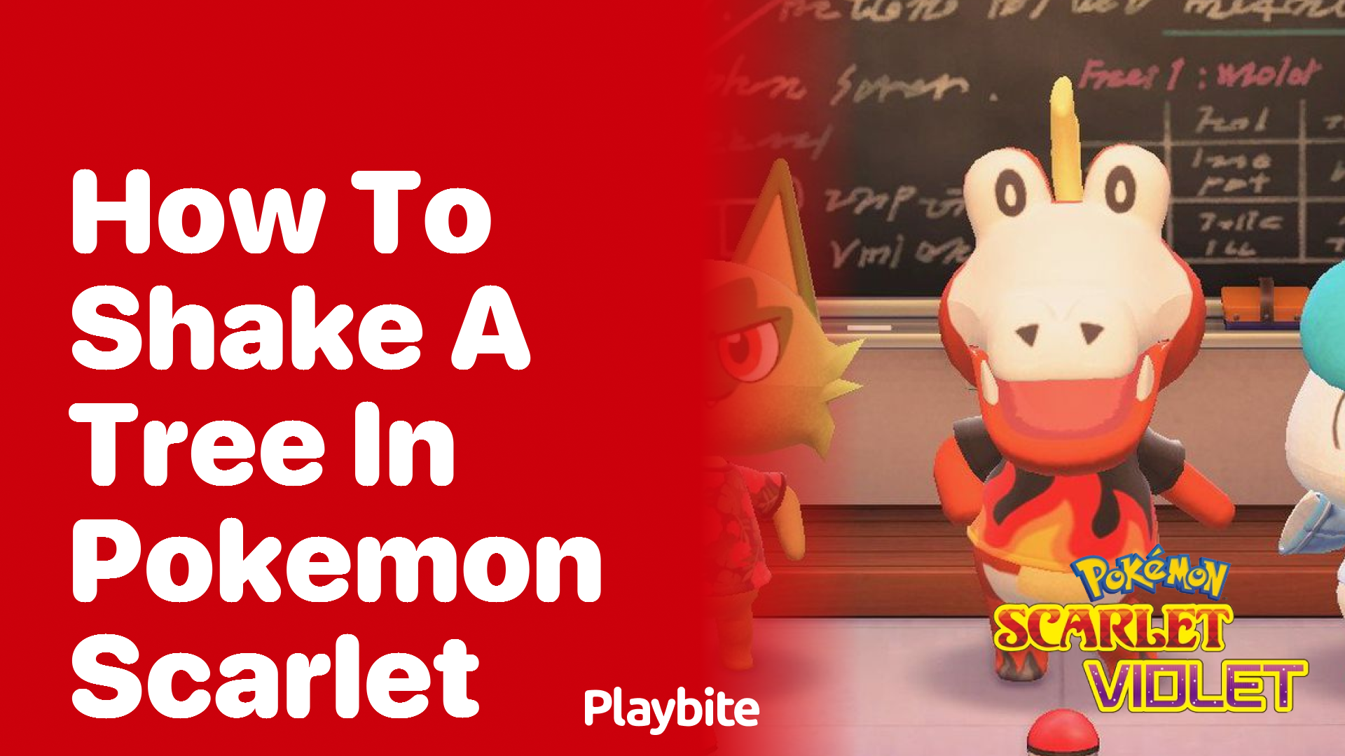 How to Shake a Tree in Pokemon Scarlet - Playbite