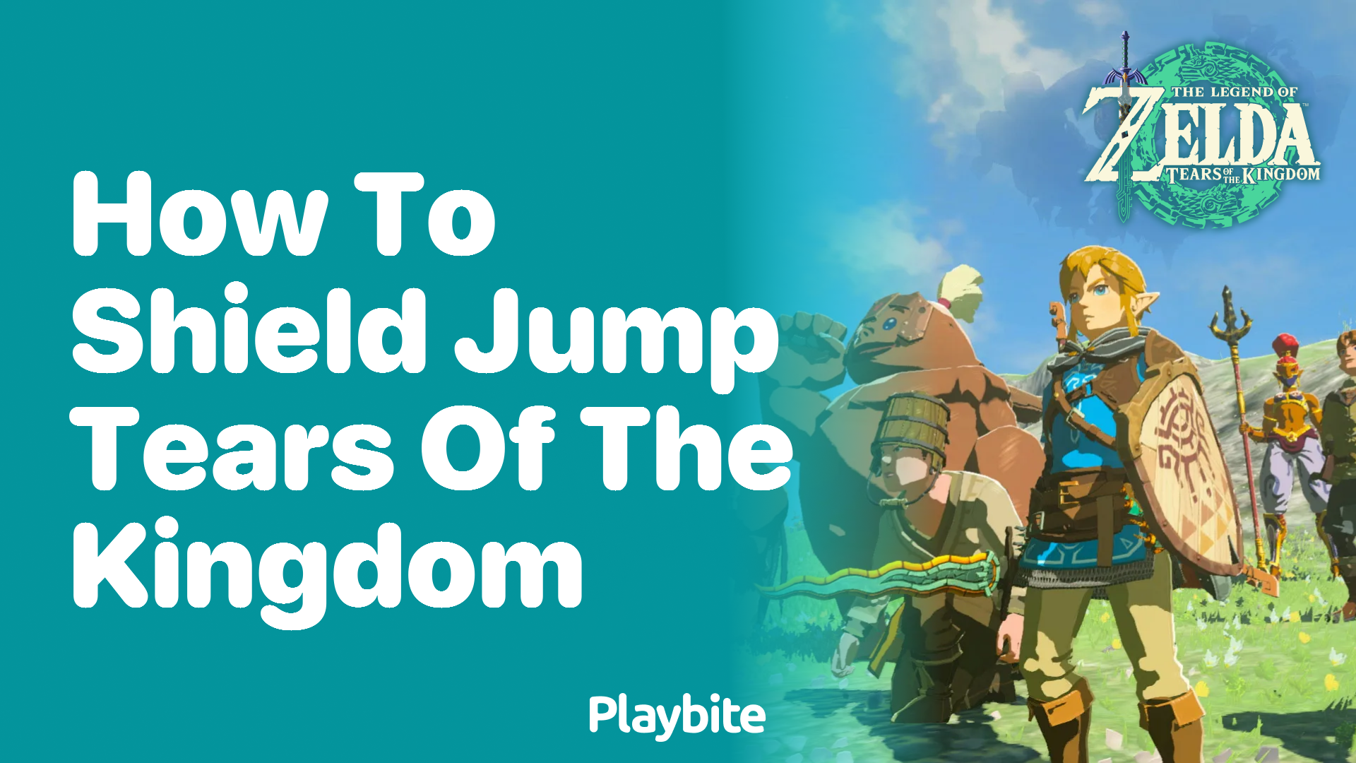 How to Shield Jump in Tears of the Kingdom - Playbite