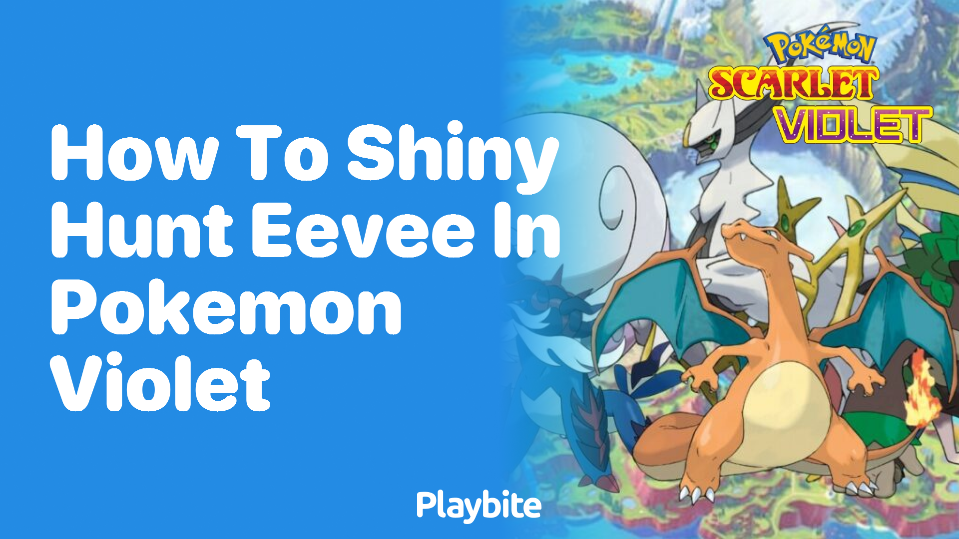 How to Shiny Hunt Eevee in Pokemon Violet - Playbite
