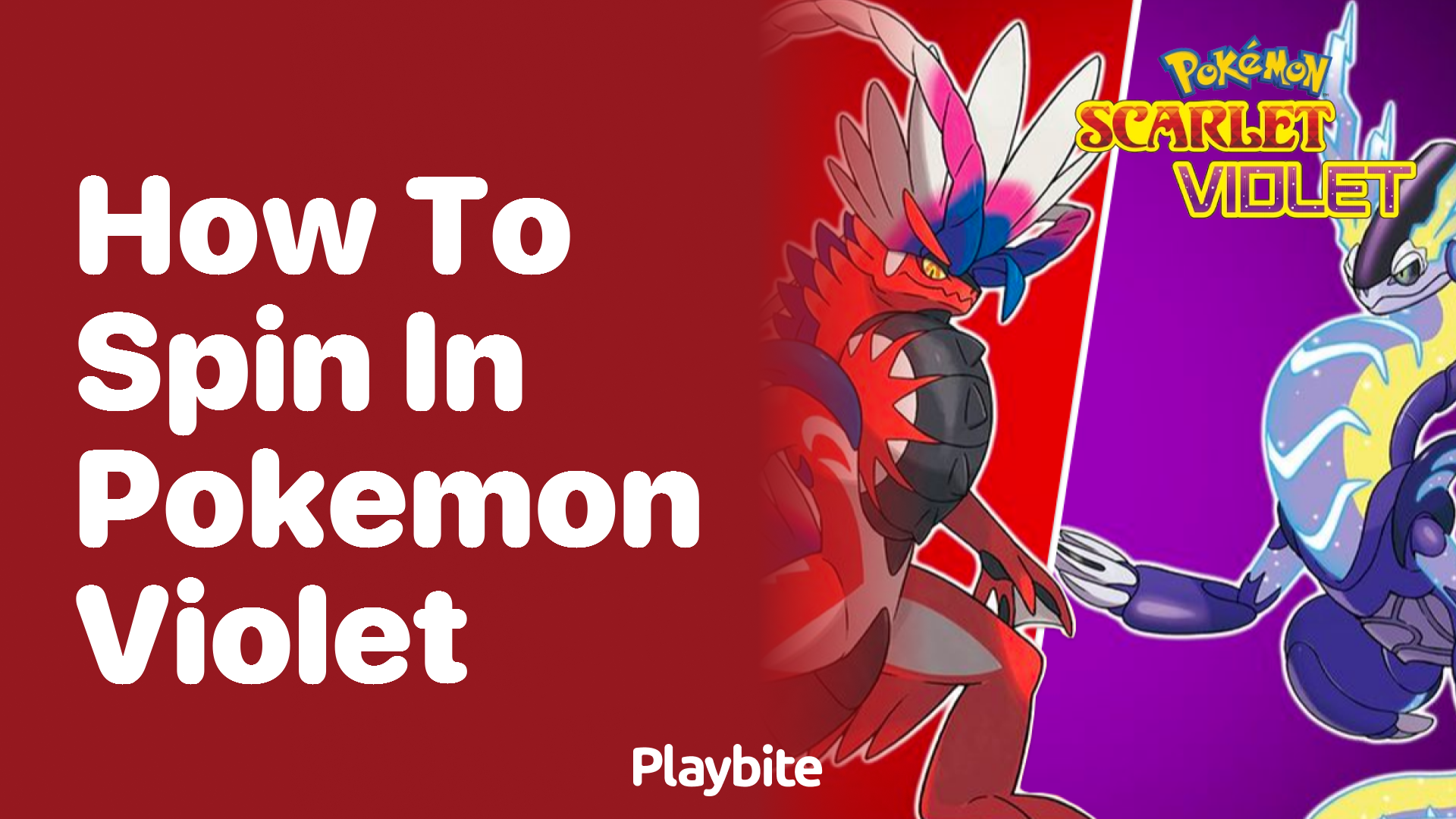 How to spin in Pokemon Violet - Playbite