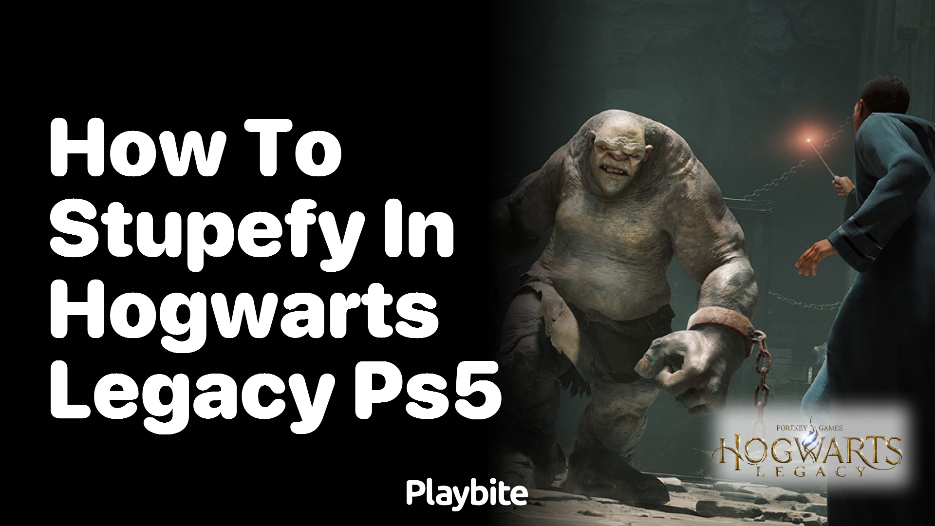 How to Stupefy in Hogwarts Legacy on PS5 - Playbite