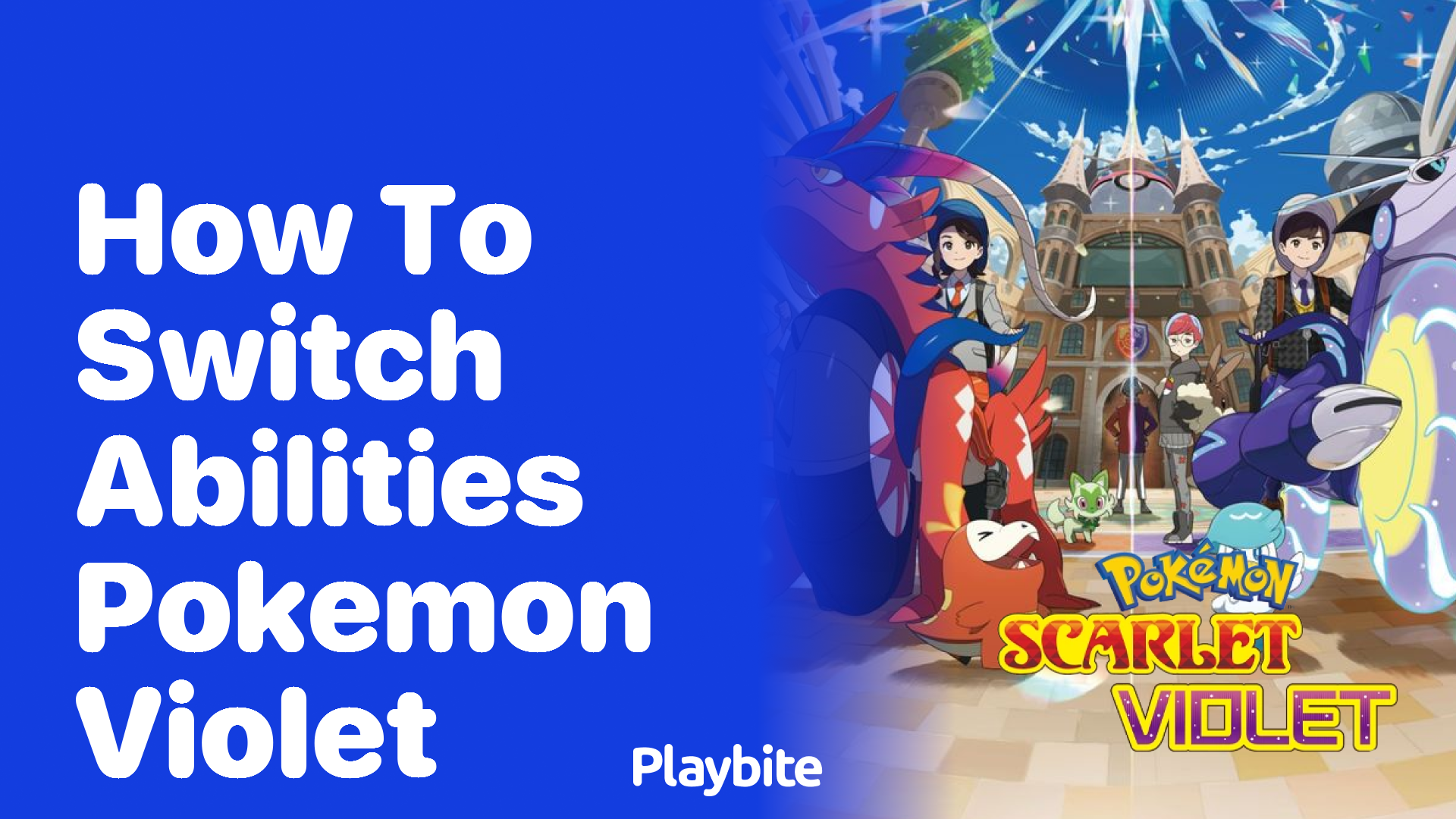 How to switch abilities in Pokemon Violet - Playbite
