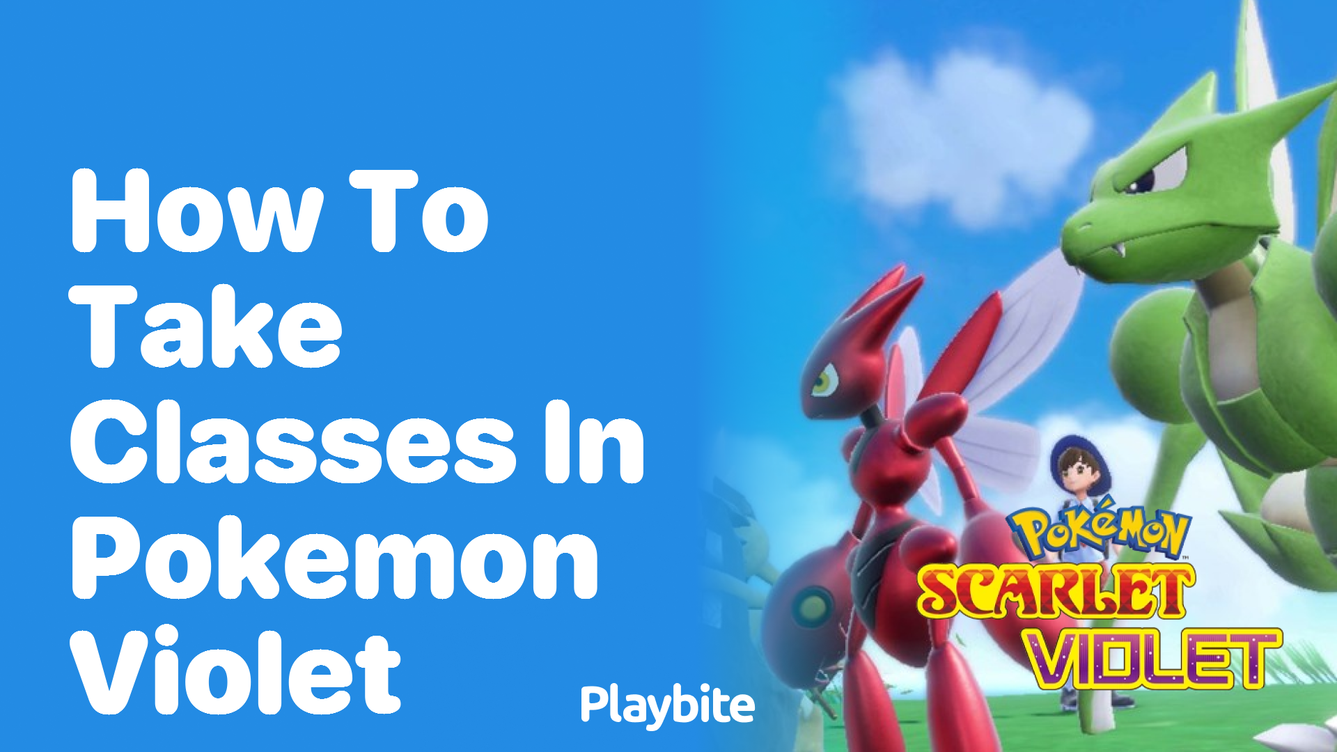 How to take classes in Pokémon Violet - Playbite