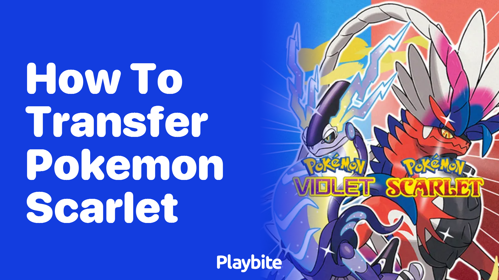 How to Transfer Pokemon in Pokemon Scarlet - Playbite