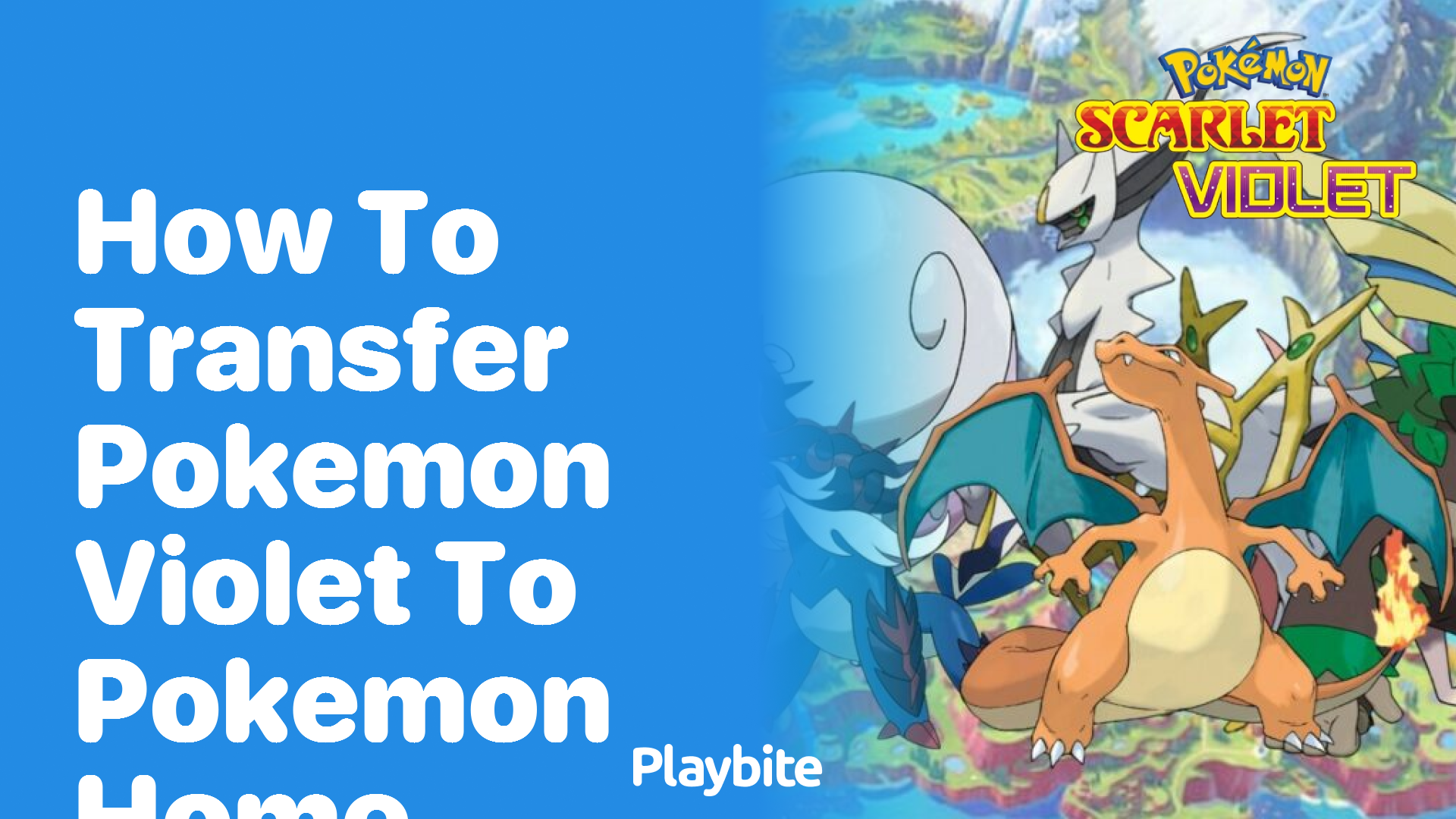 How to transfer Pokemon Violet to Pokemon Home - Playbite