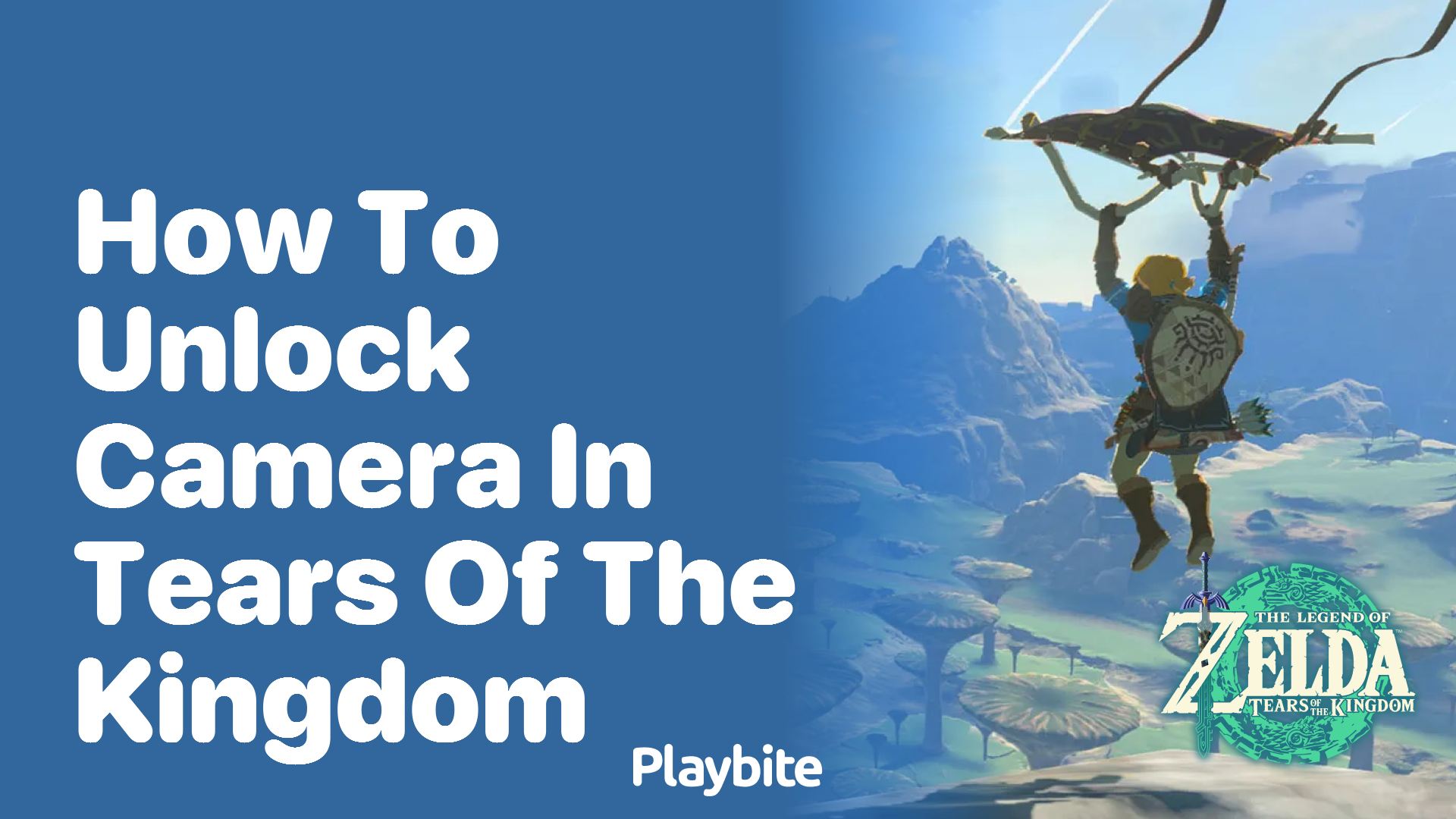 How to Unlock the Camera in Tears of the Kingdom - Playbite