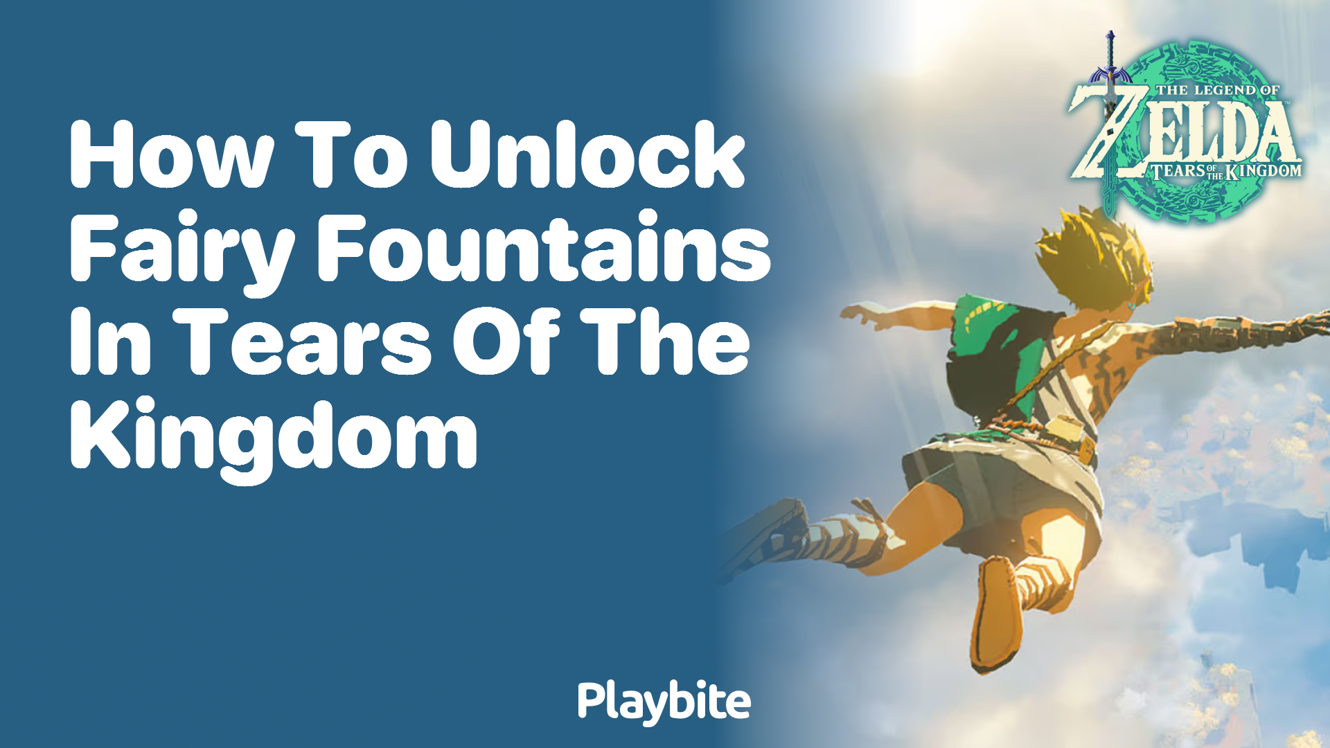 How to Unlock Fairy Fountains in Tears of the Kingdom - Playbite