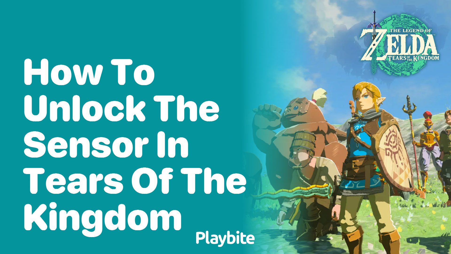 How to Unlock the Sensor in Tears of the Kingdom - Playbite