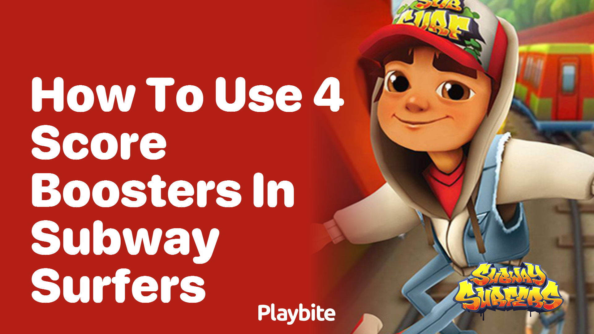How to Use 4 Score Boosters in Subway Surfers - Playbite
