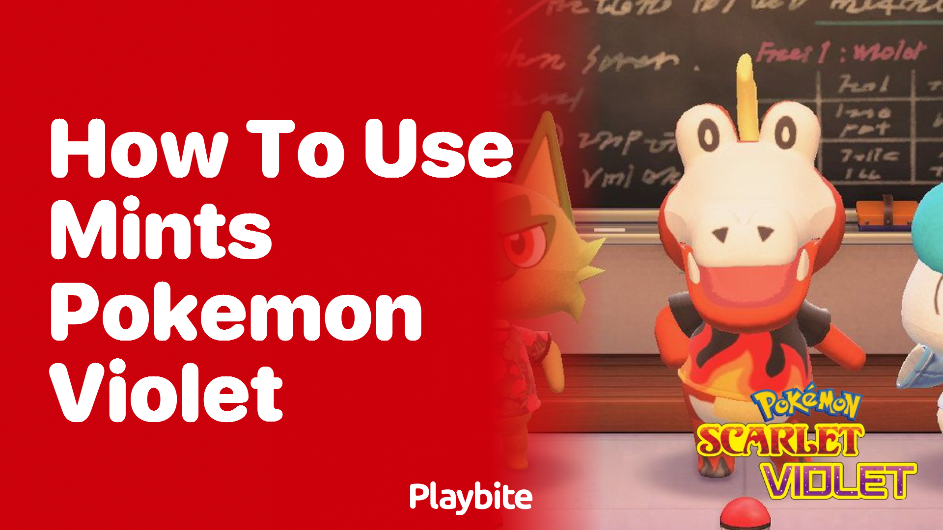 How to use Mints in Pokemon Violet - Playbite