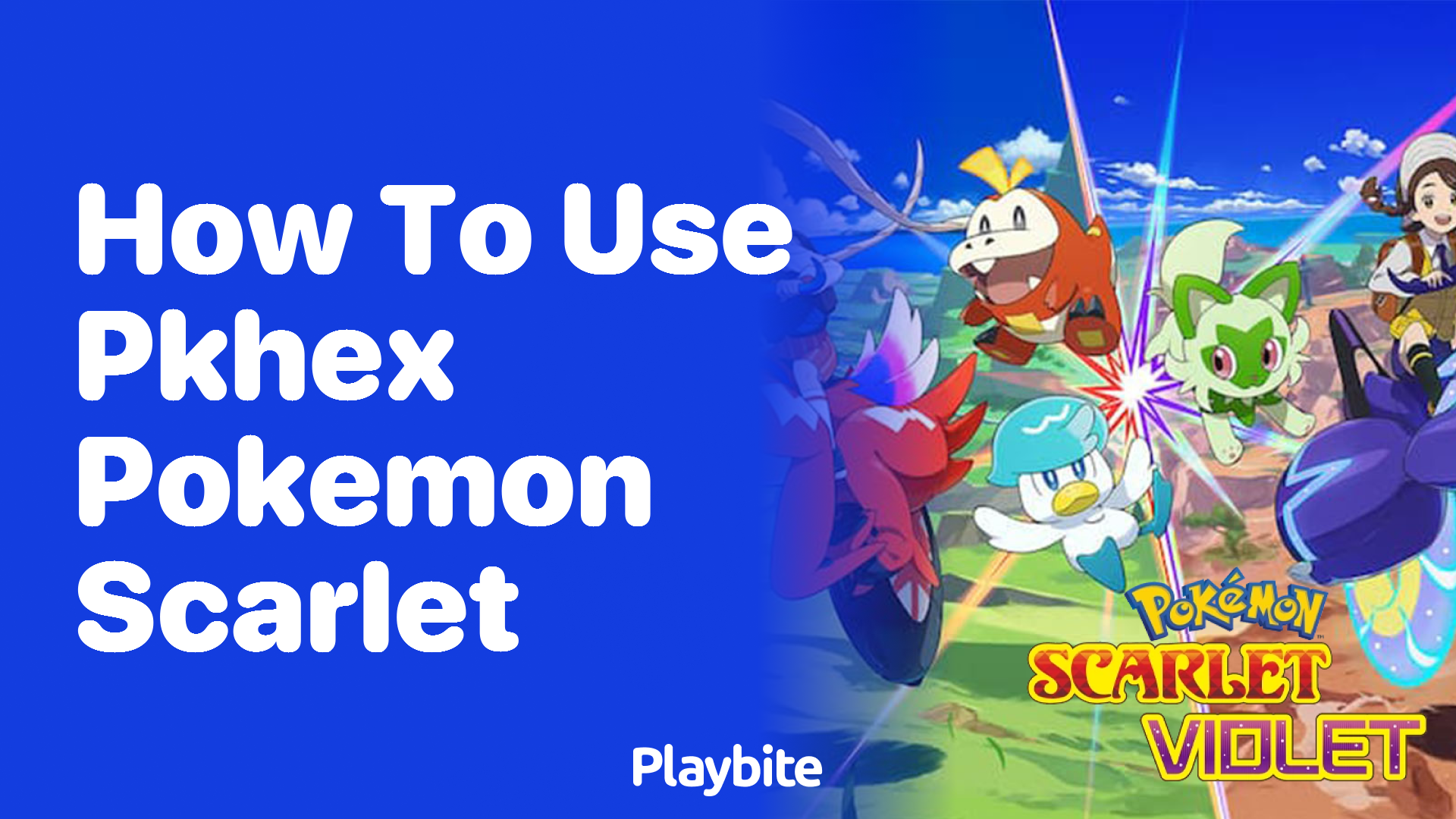How to Use PKHeX with Pokemon Scarlet - Playbite
