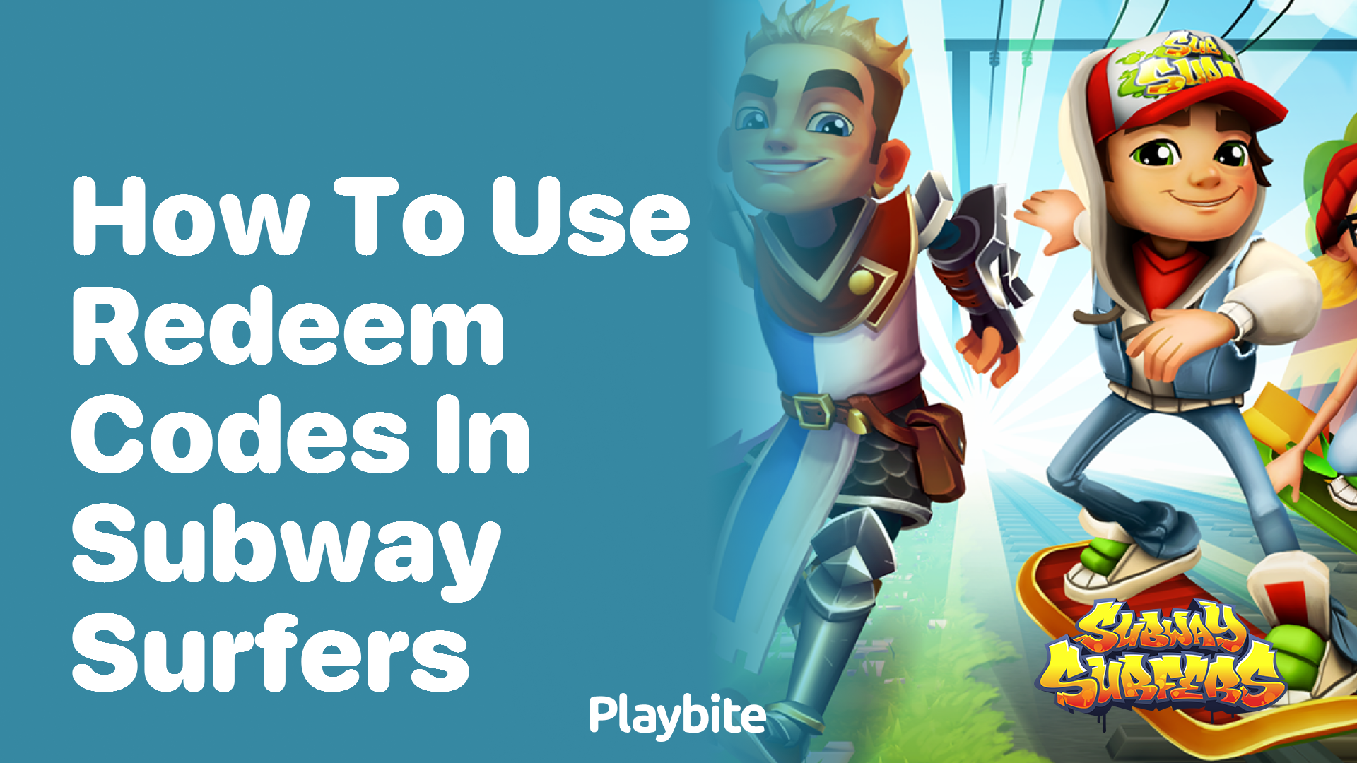 How to Use Redeem Codes in Subway Surfers - Playbite