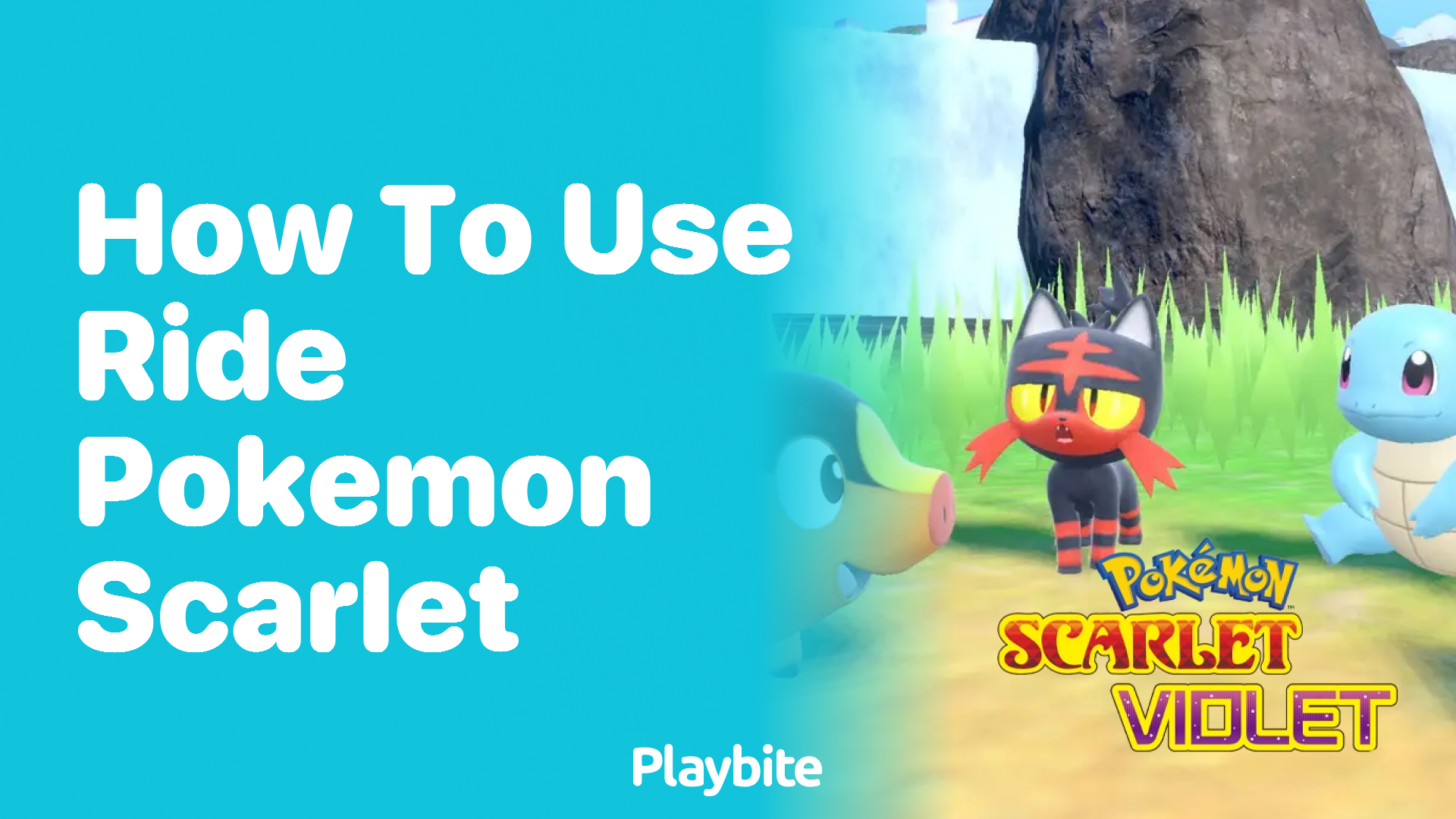 How to use Ride Pokemon in Scarlet - Playbite
