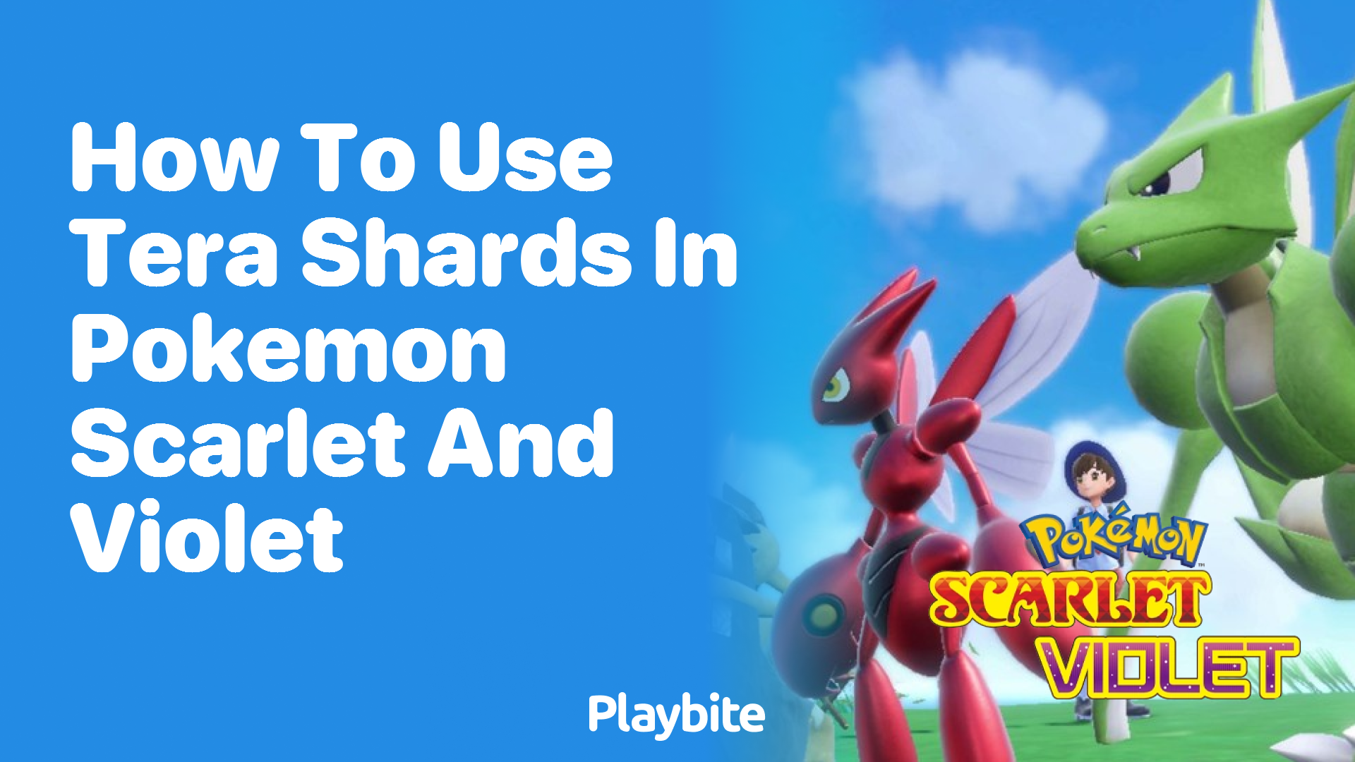 How to Use Tera Shards in Pokémon Scarlet and Violet - Playbite