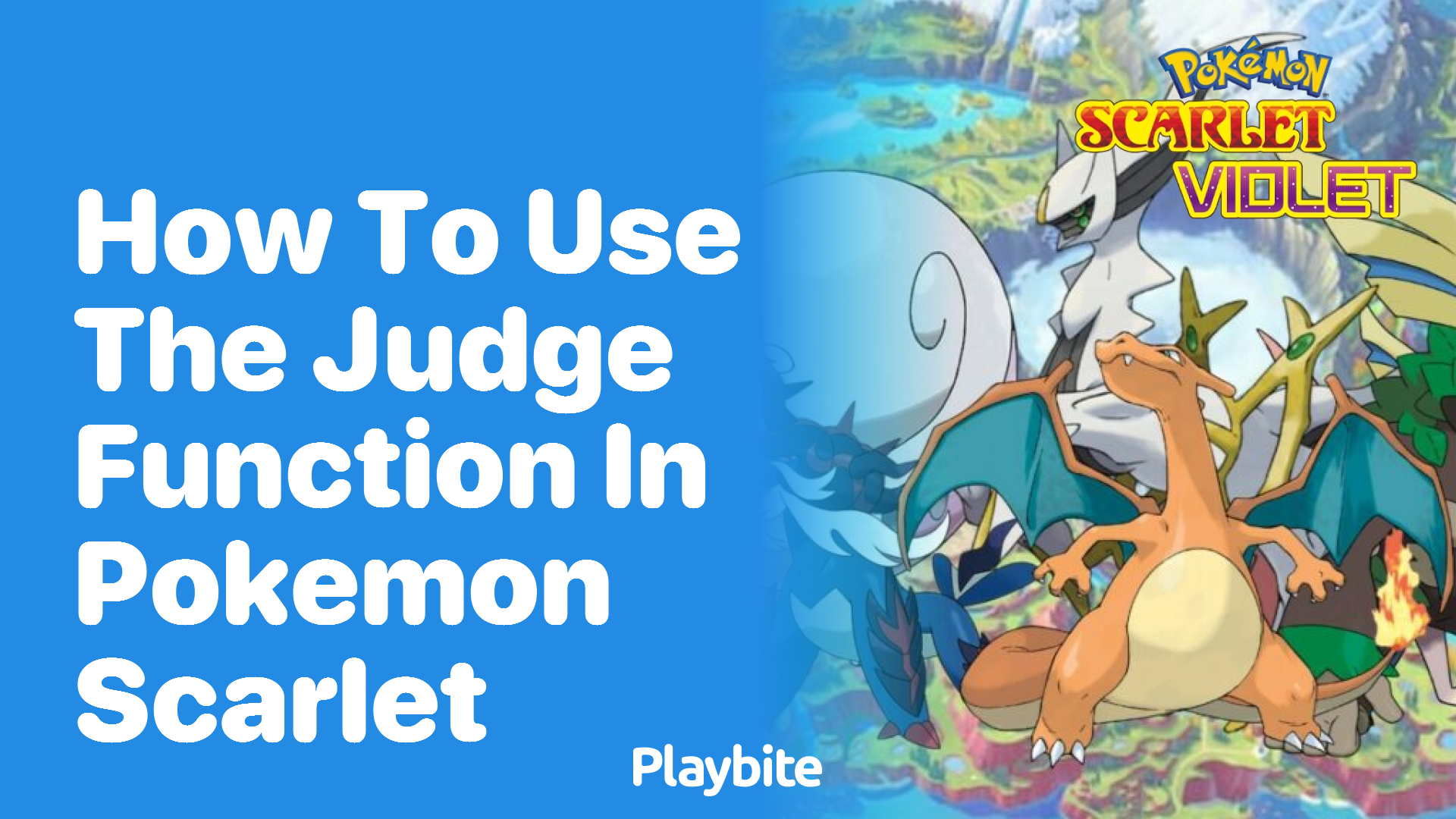 How to Use the Judge Function in Pokemon Scarlet - Playbite