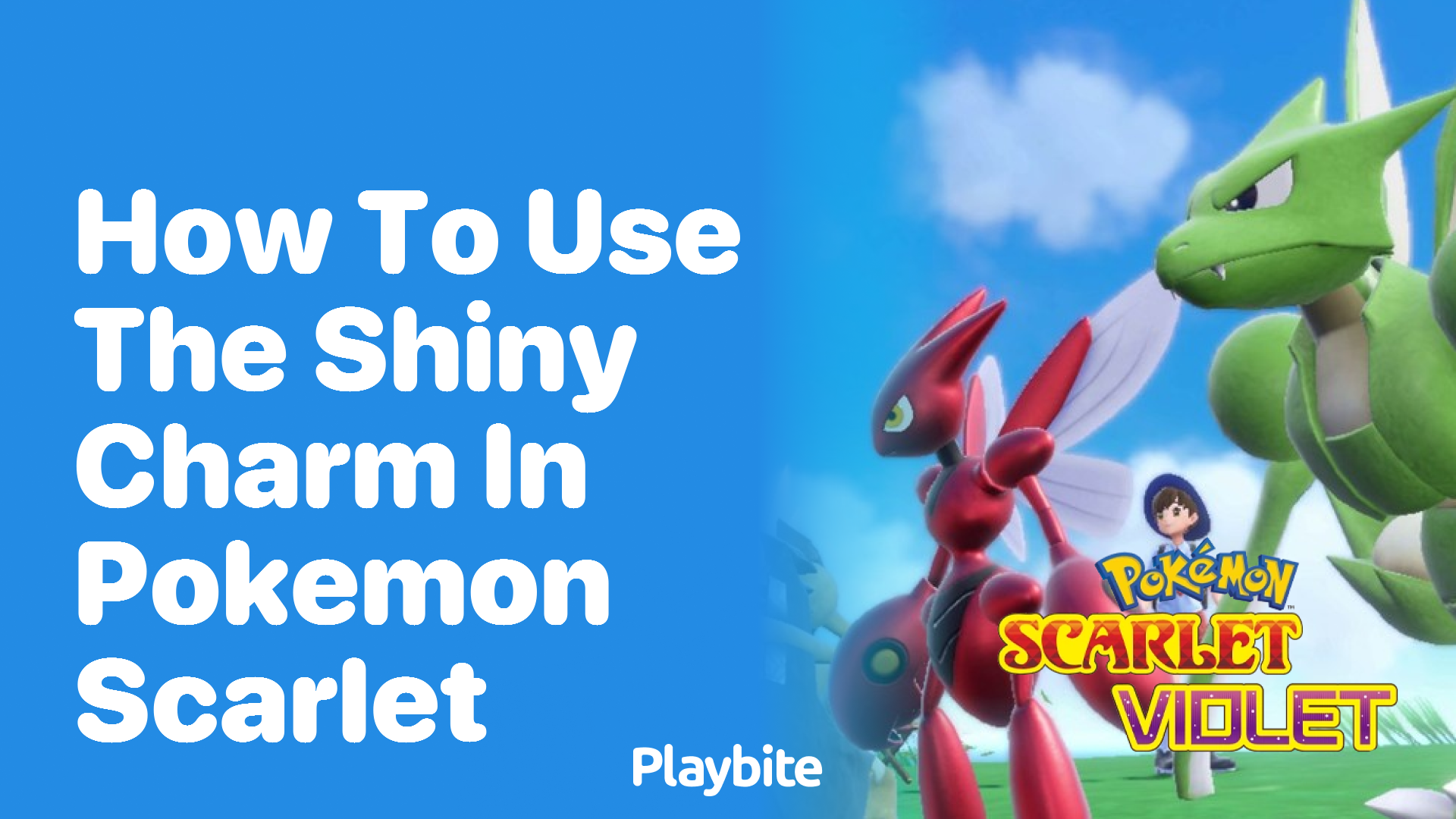 How to use the Shiny Charm in Pokemon Scarlet - Playbite