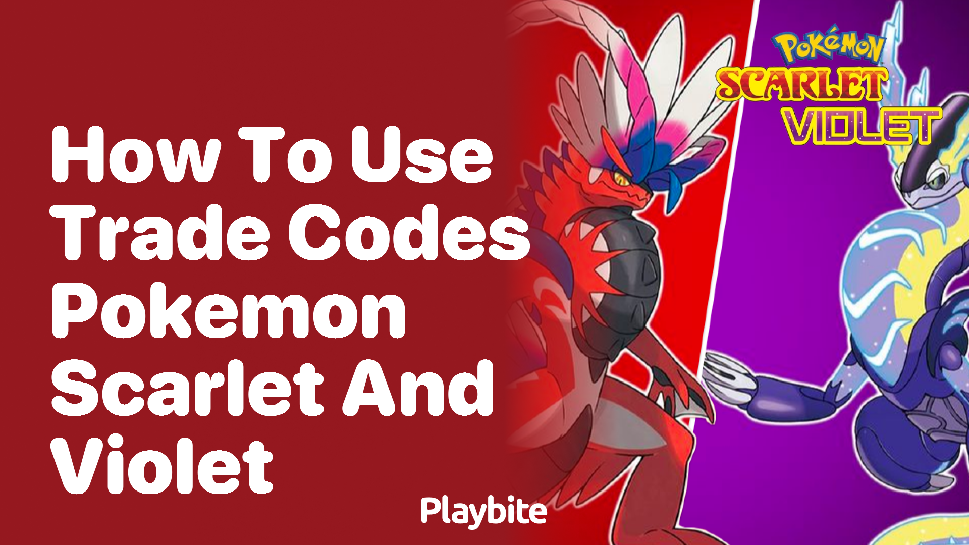 How to Use Trade Codes in Pokémon Scarlet and Violet - Playbite