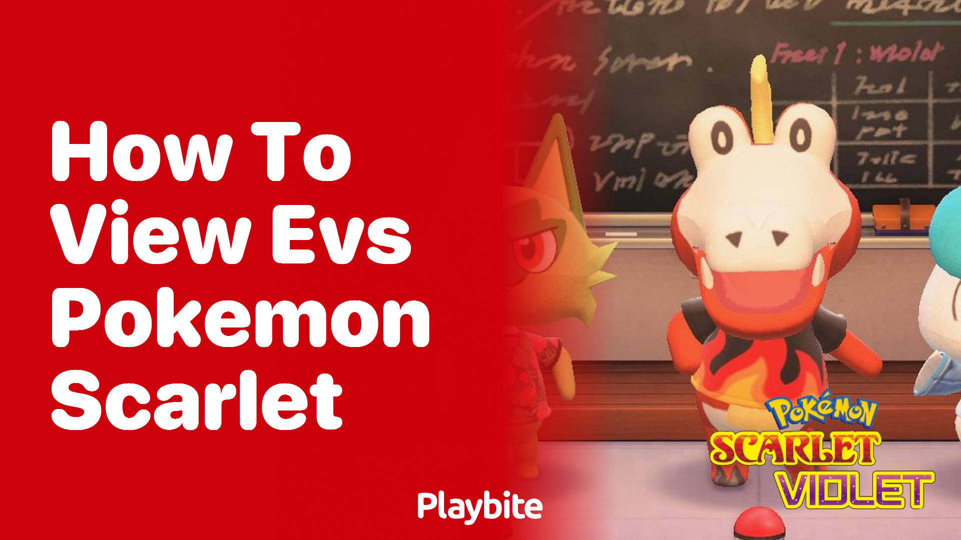How to View EVs in Pokemon Scarlet - Playbite
