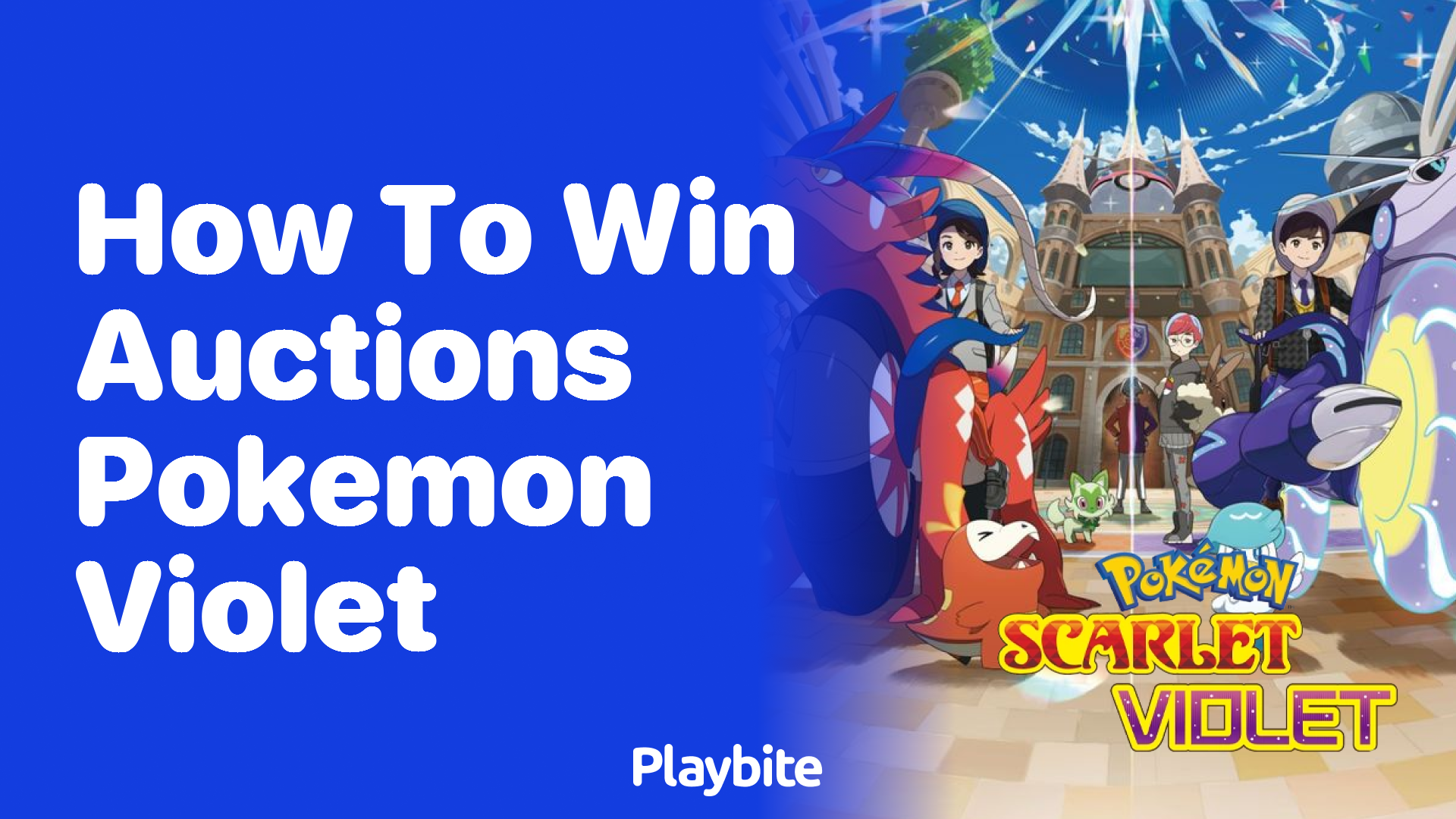 How to win auctions in Pokemon Violet - Playbite