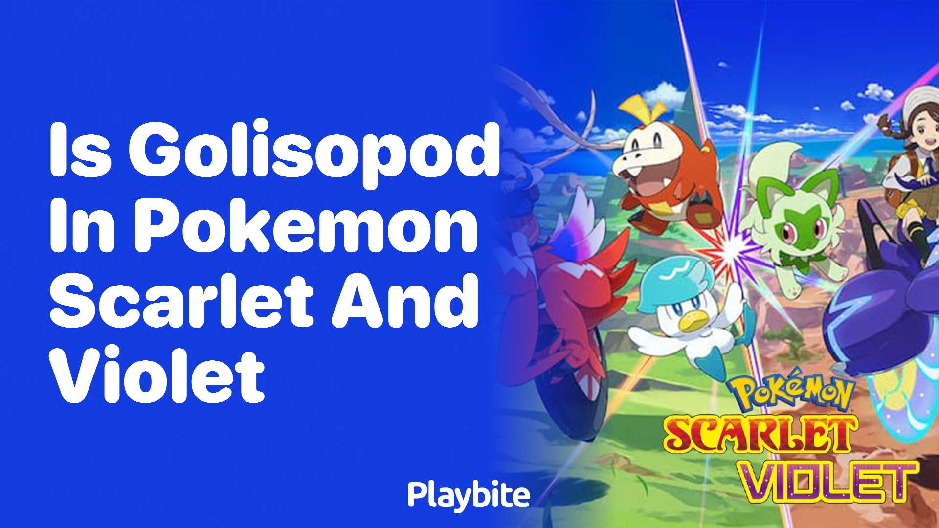 Is Golisopod in Pokemon Scarlet and Violet? - Playbite