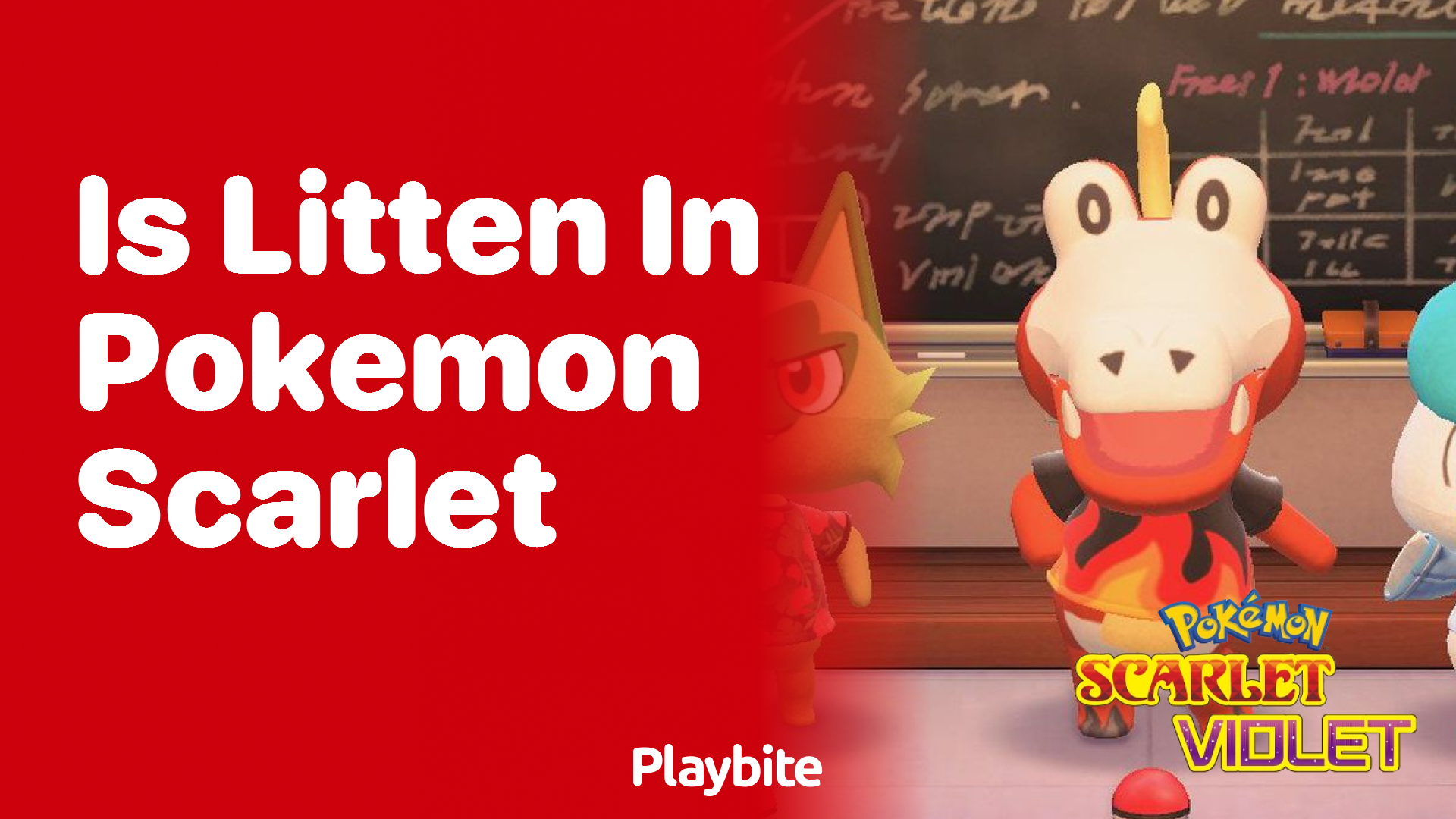 Is Litten in Pokemon Scarlet? - Playbite