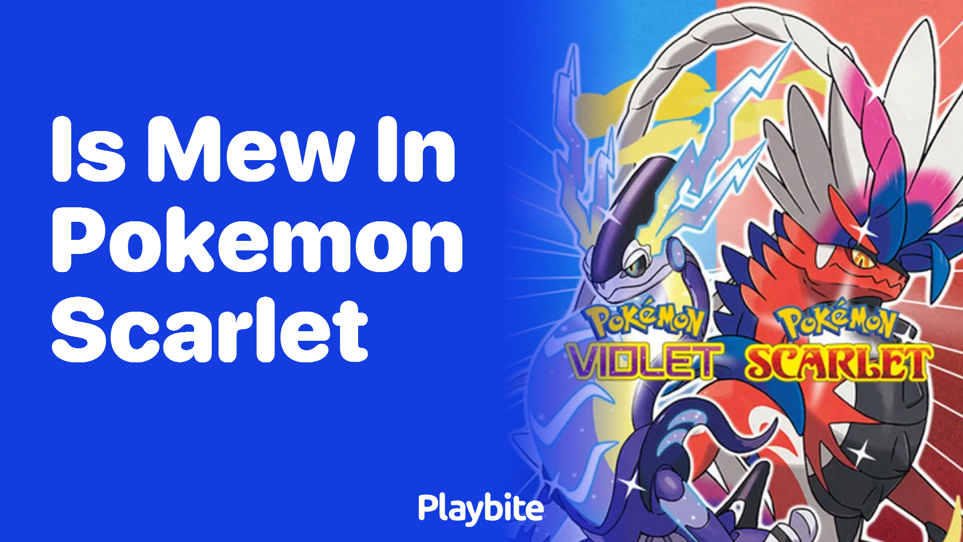 Is Mew in Pokemon Scarlet? - Playbite