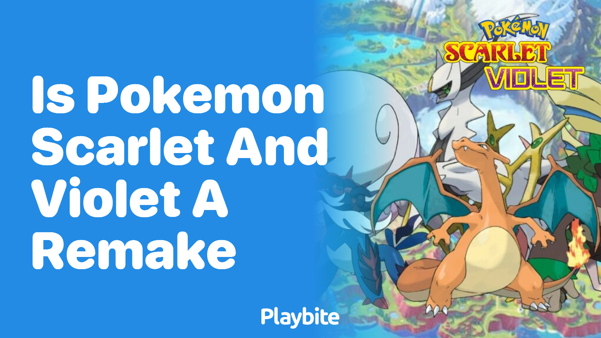 Is Pokemon Scarlet and Violet a Remake? - Playbite