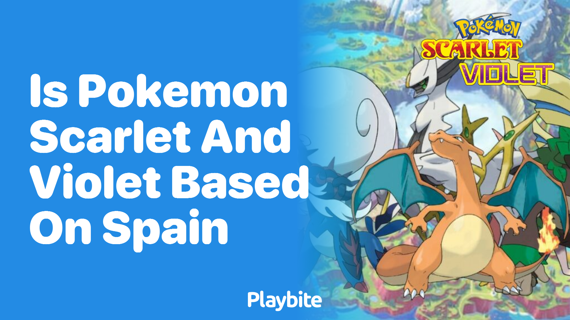 Is Pokemon Scarlet and Violet based on Spain? - Playbite