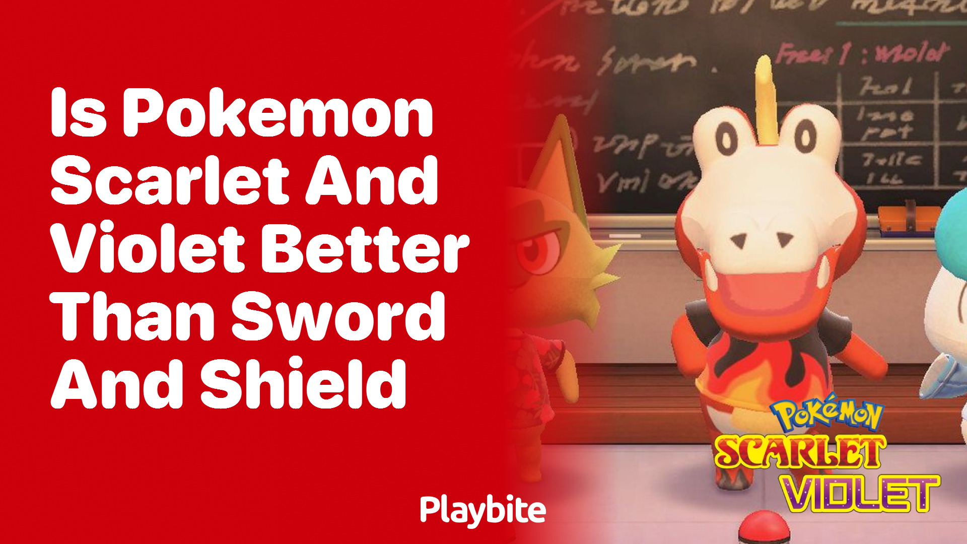 Is Pokemon Scarlet and Violet better than Sword and Shield? - Playbite