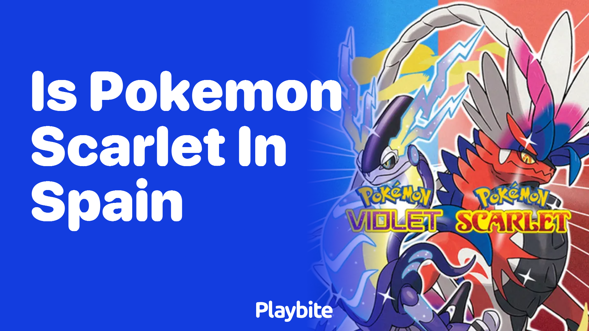 Is Pokemon Scarlet set in Spain? - Playbite