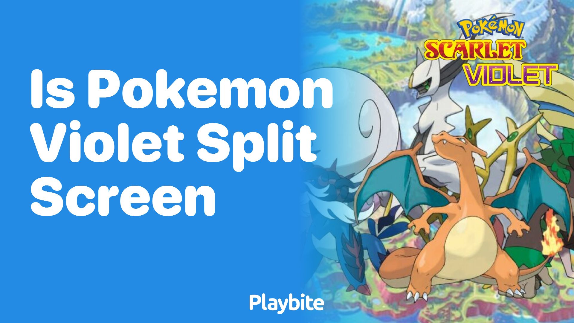 Is Pokemon Violet Split Screen? - Playbite