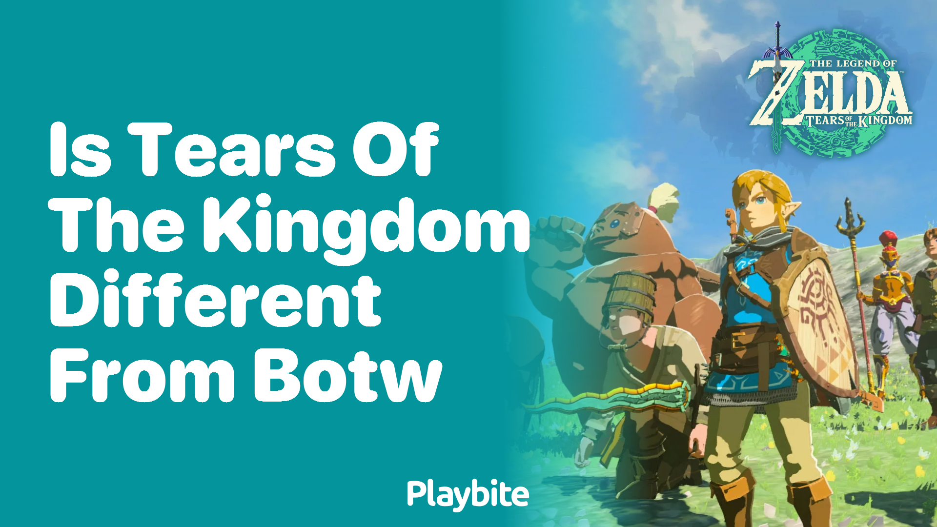 Is Tears of the Kingdom Different from Breath of the Wild? - Playbite