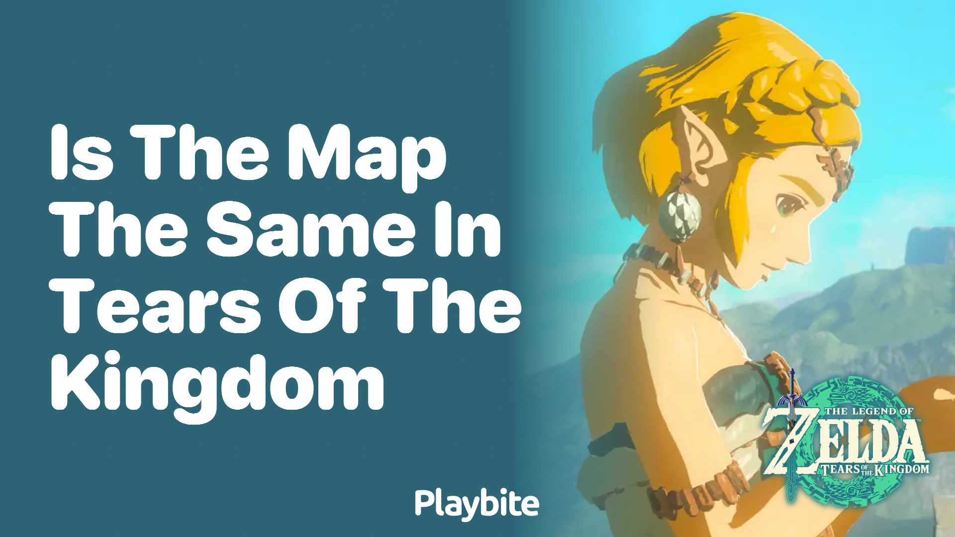 Is the Map the Same in Tears of the Kingdom? - Playbite