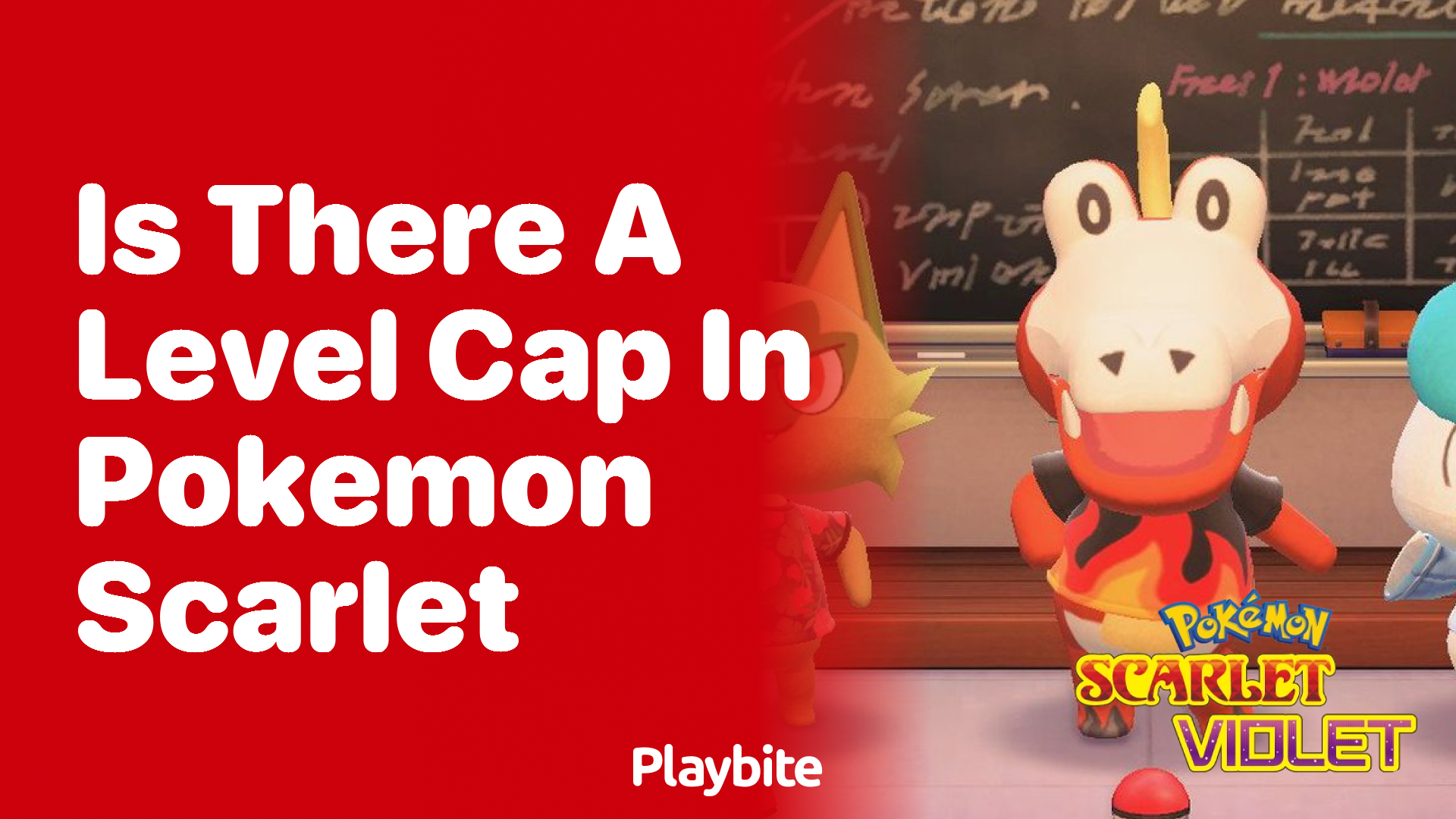 Is there a level cap in Pokemon Scarlet? - Playbite
