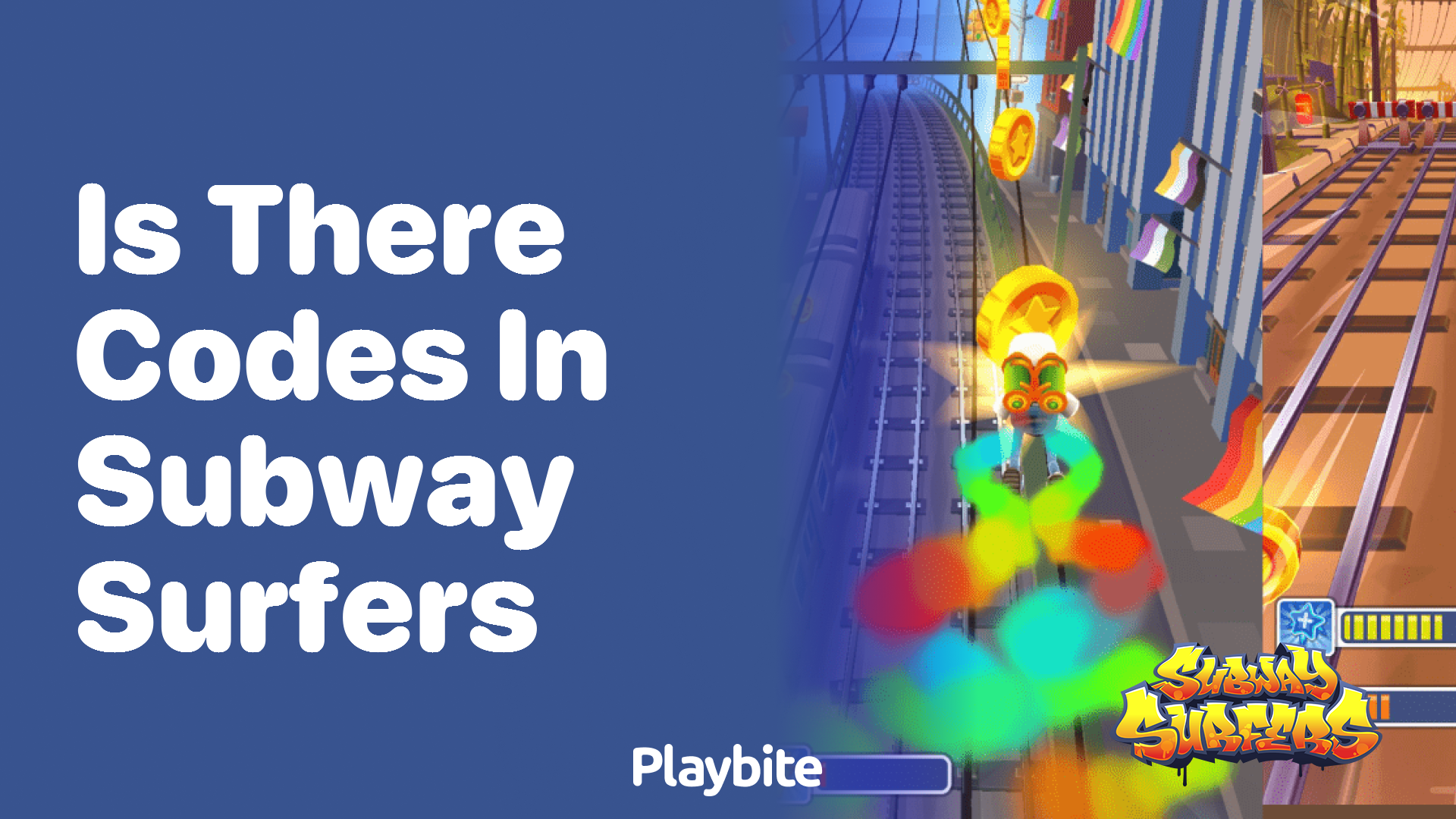 Is there codes in Subway Surfers? - Playbite